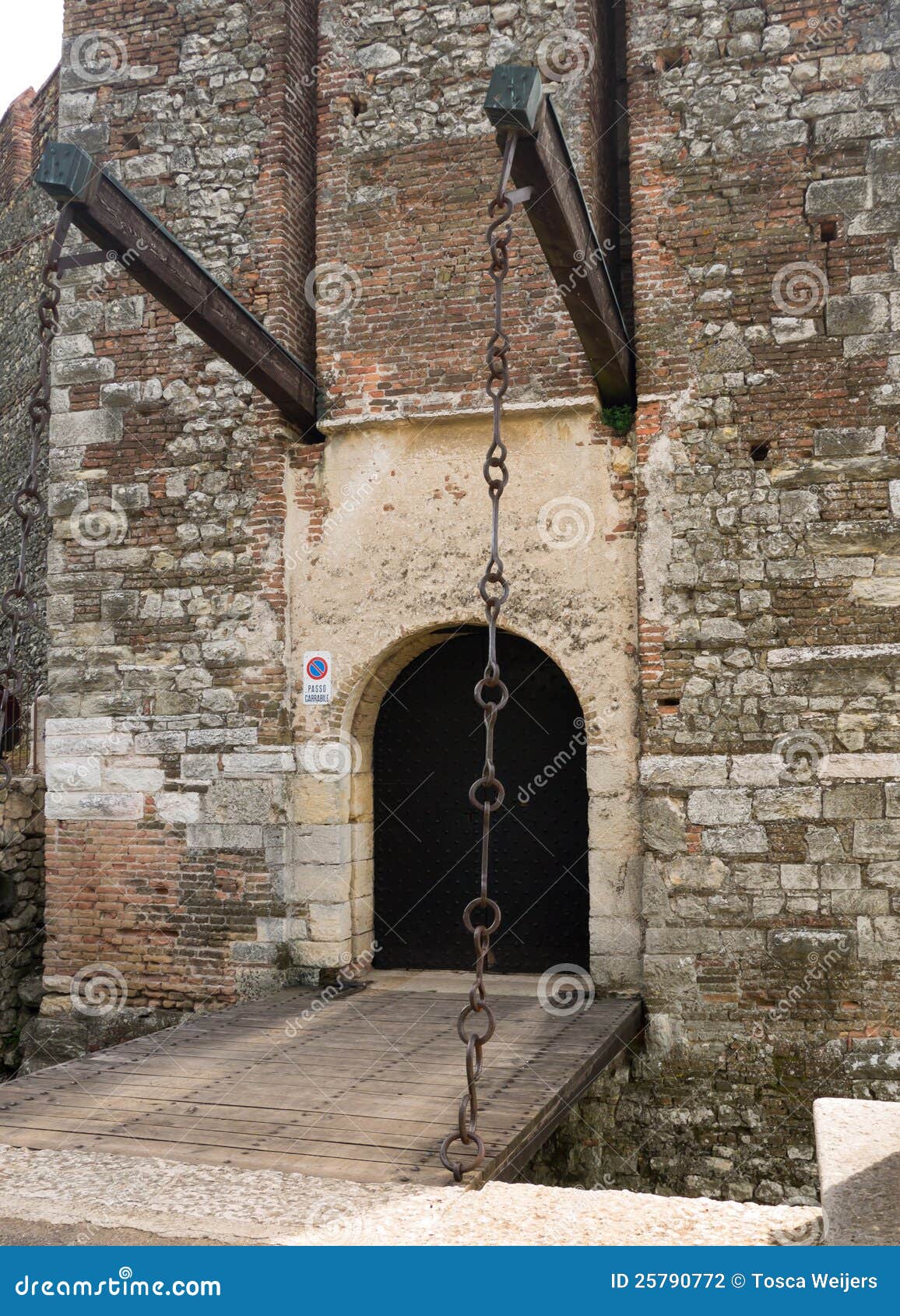 Drawbridge stock photo. Image of texture, door, gate - 25790772