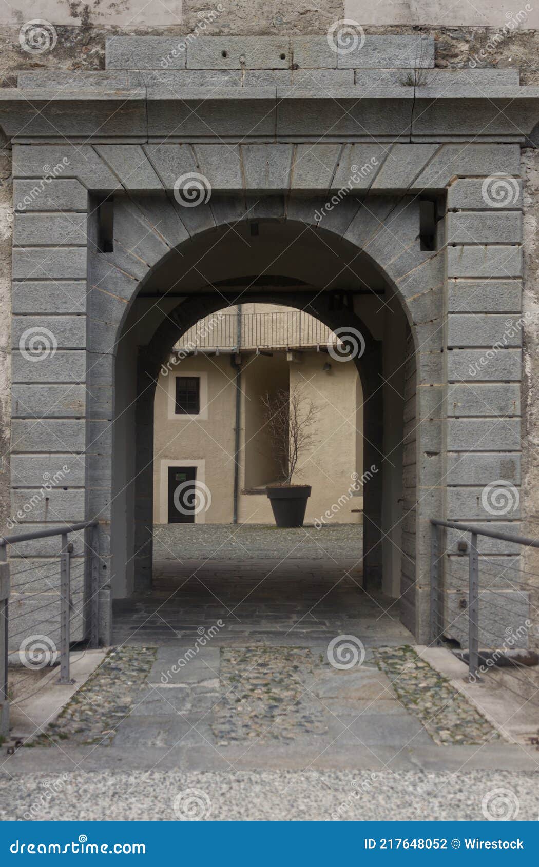 Drawbridge in Fort of Bard, Italy Stock Photo - Image of architecture ...