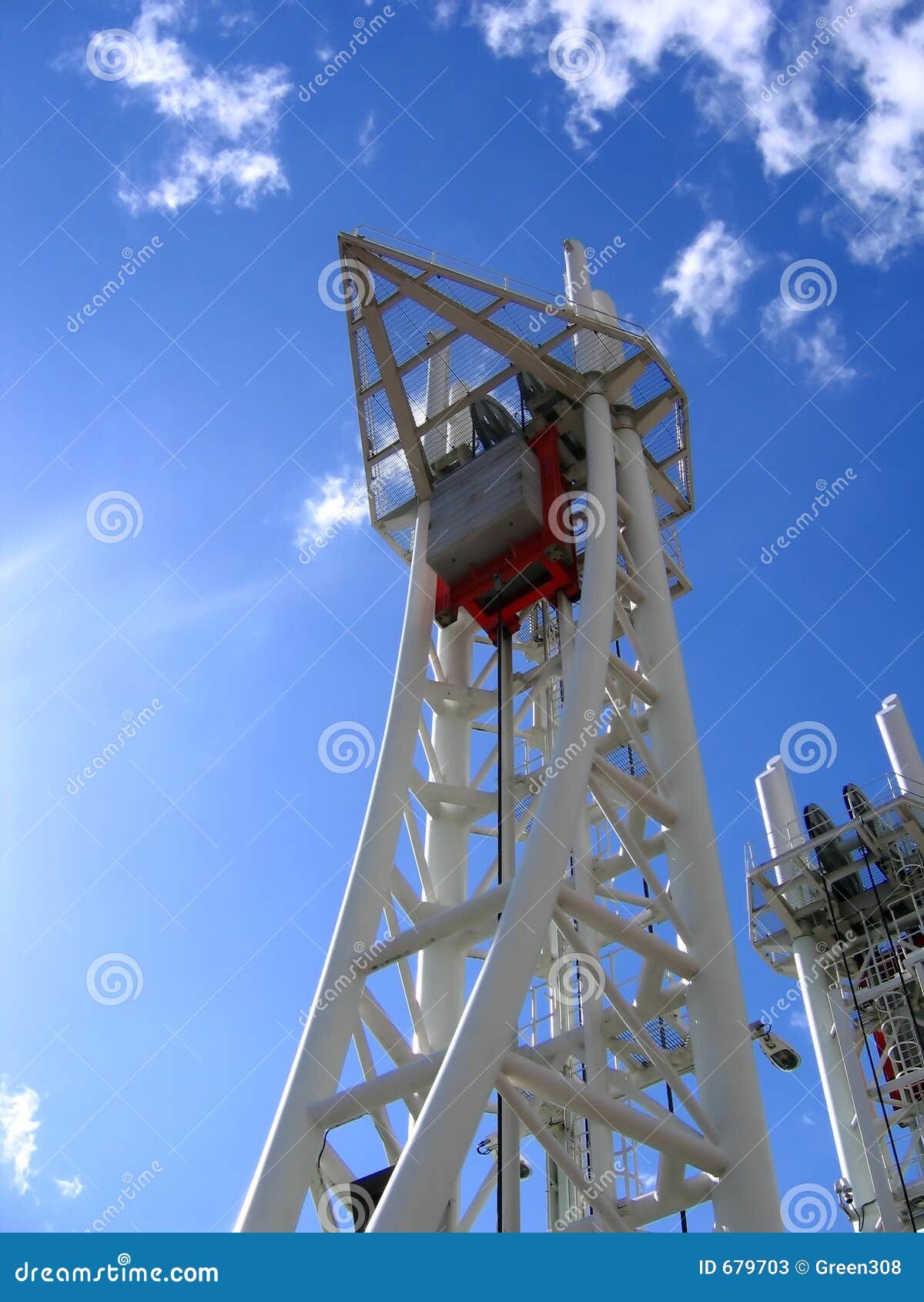 Mechanism Of Drawbridge Across River. Bottom View Of Gears And Lift ...