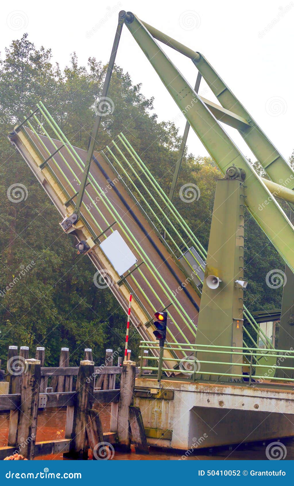 Drawbridge Located in Holland Stock Photo - Image of nature, road: 50410052