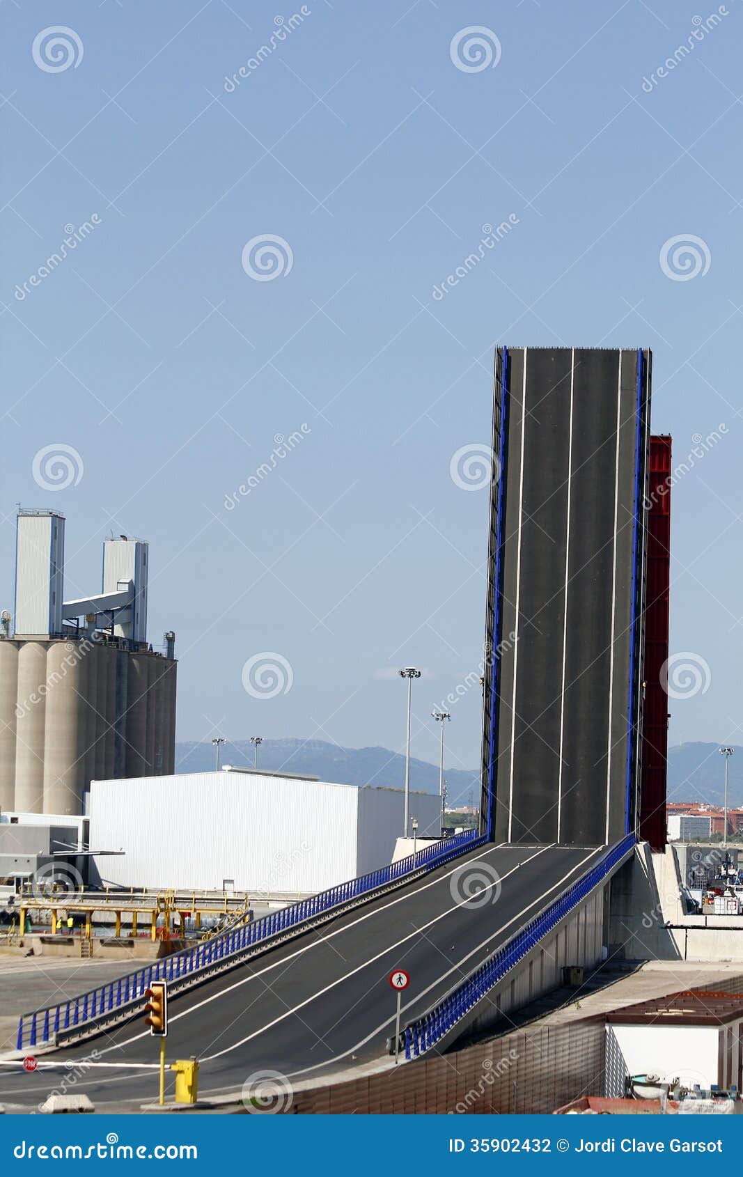Drawbridge stock photo. Image of transportation, road - 35902432