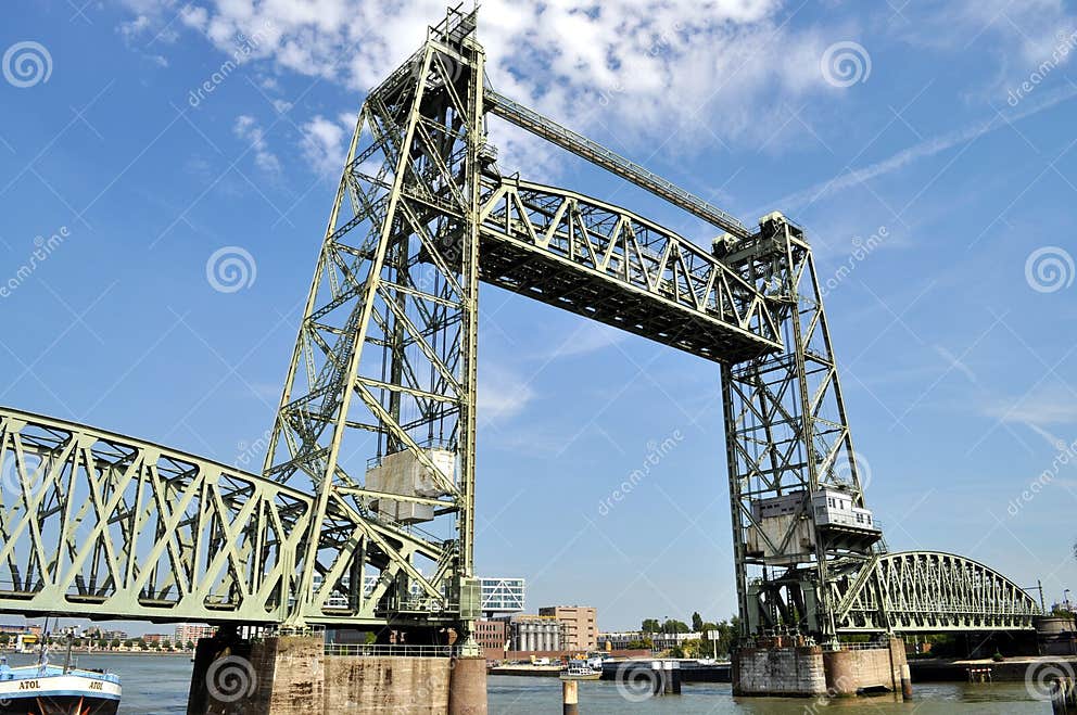 Drawbridge Railway bridge stock photo. Image of road - 14113304
