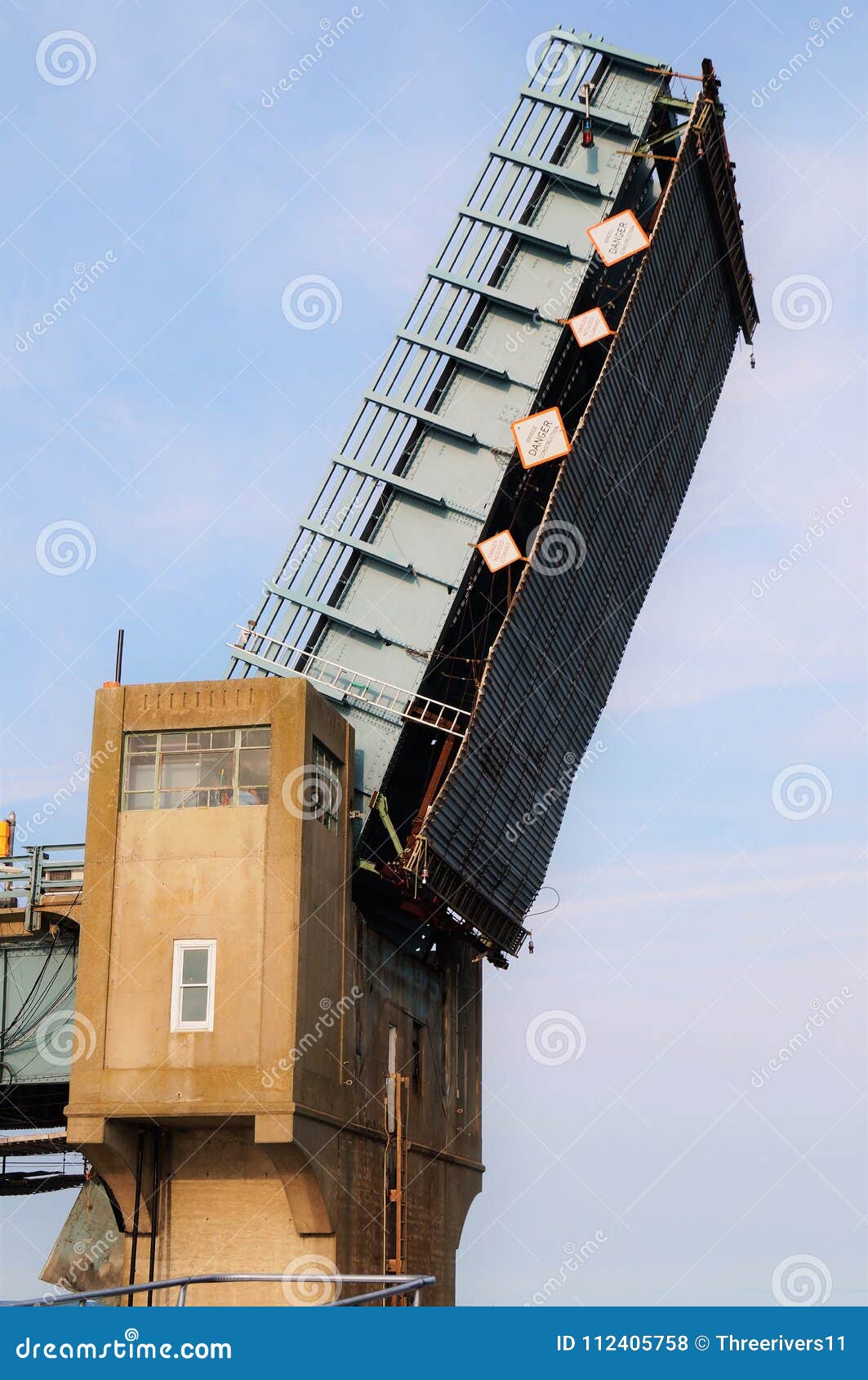 Drawbridge Up stock photo. Image of american, drawn - 112405758