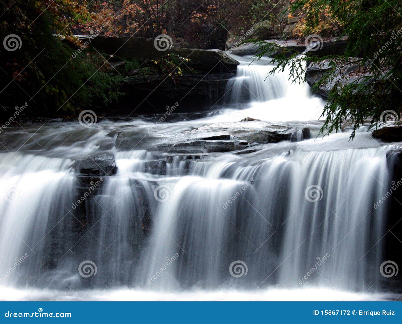 Drawdy Falls stock photo. Image of outdoor, serene, scenic - 15867172