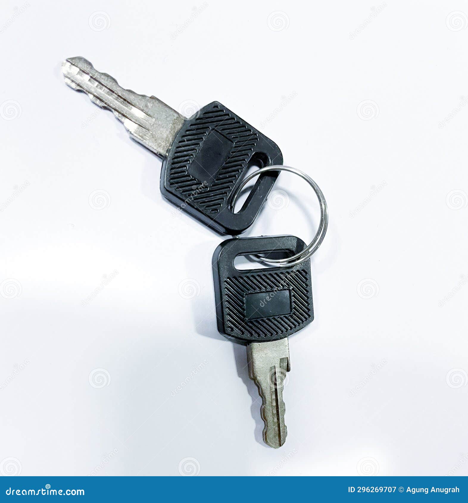 Drawer Keys Isolated on White Background Stock Image - Image of ...