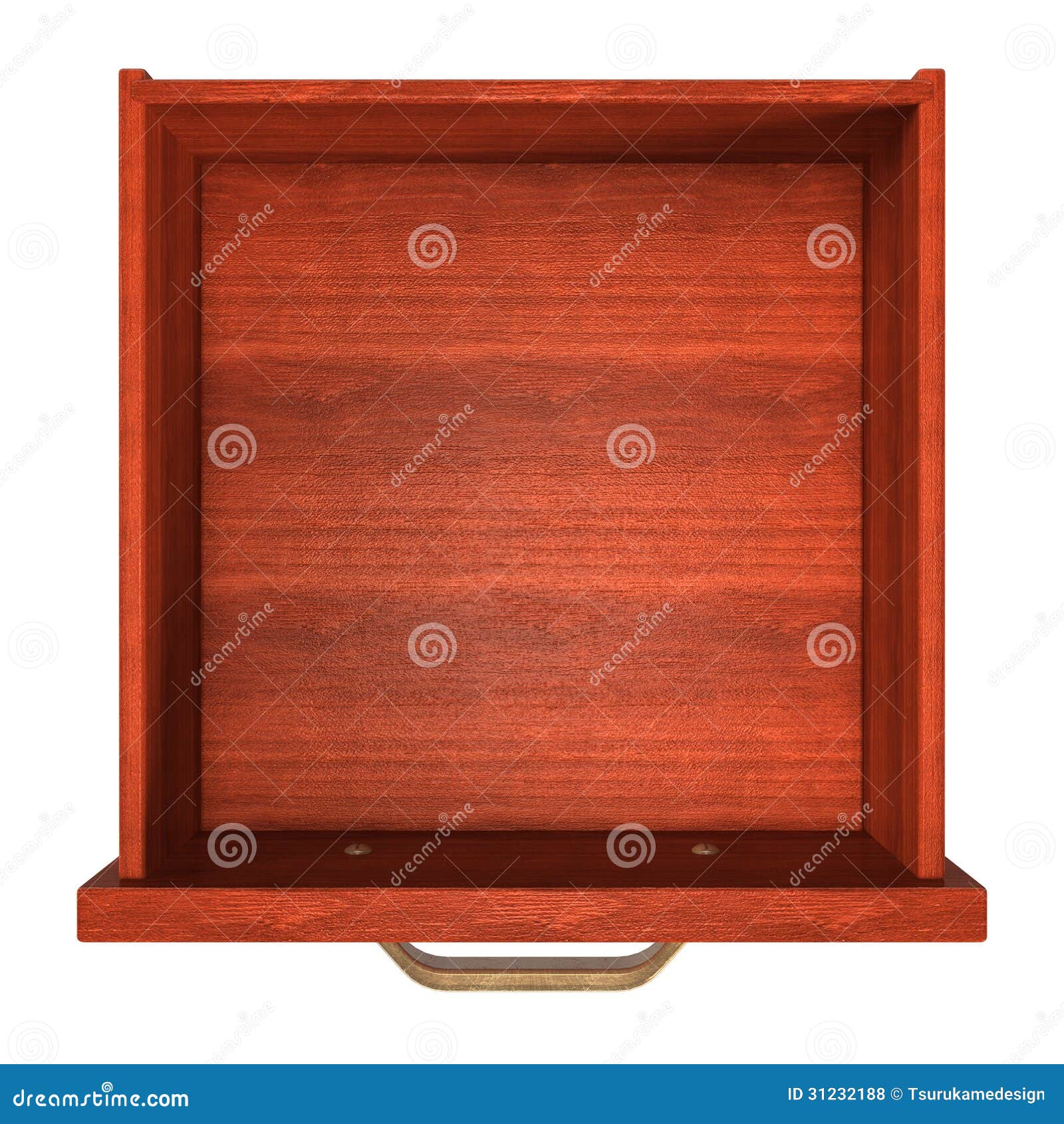 Drawer Top View stock illustration. Illustration of empty - 31232188