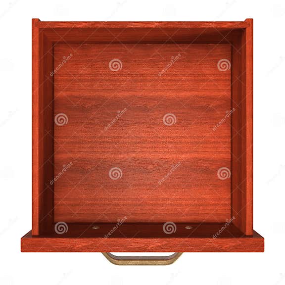 Drawer Top View stock illustration. Illustration of empty - 31232188