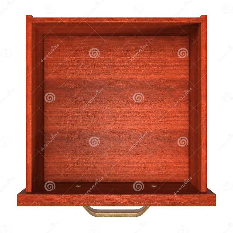 Drawer Top View stock illustration. Illustration of empty - 31232188