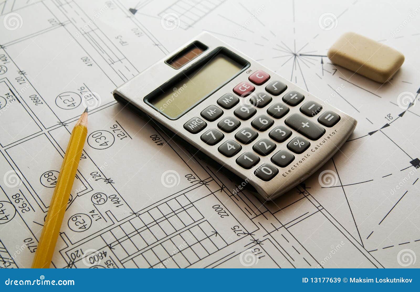 Drawing stock image. Image of measuring, instrument, home - 13177639
