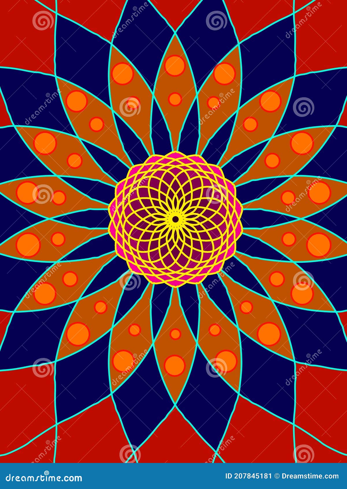 Drawing Android Mozaik Artistic Mozaik Stock Illustration ...