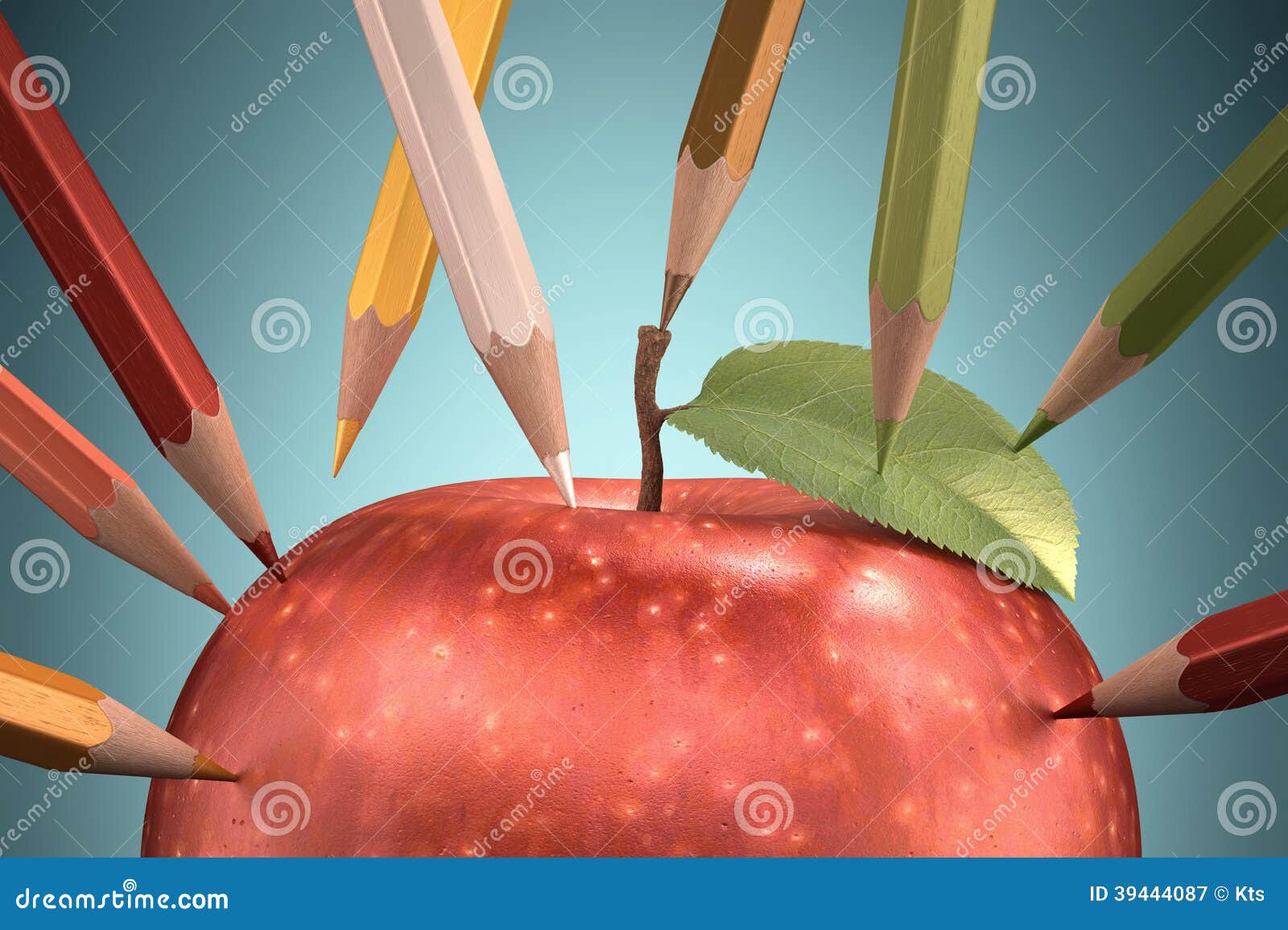 Drawing Apple stock illustration. Illustration of brown - 39444087