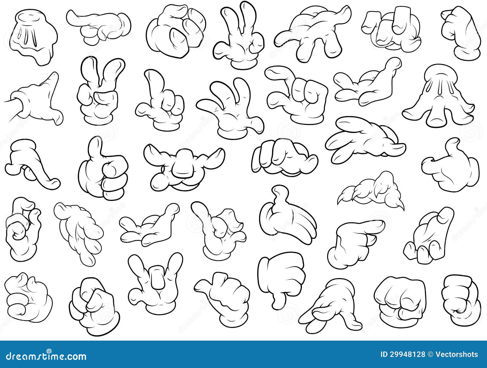 Hand Gestures - Vector Illustration Stock Vector - Illustration of ... Hand Gestures - Vector Illustration Stock Vector - Illustration of ...