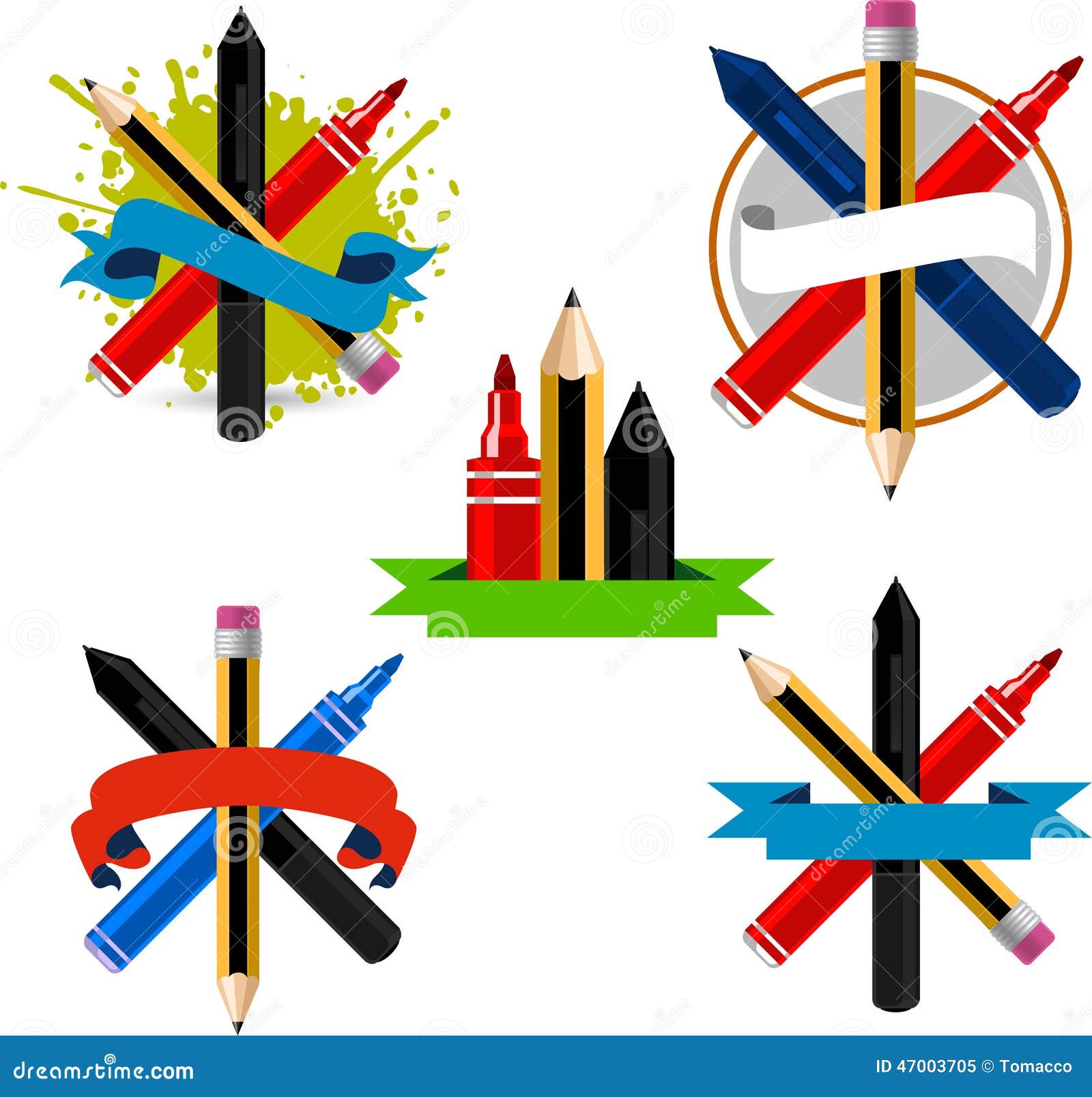 Drawing Art Emblems stock illustration. Illustration of entertainment ...