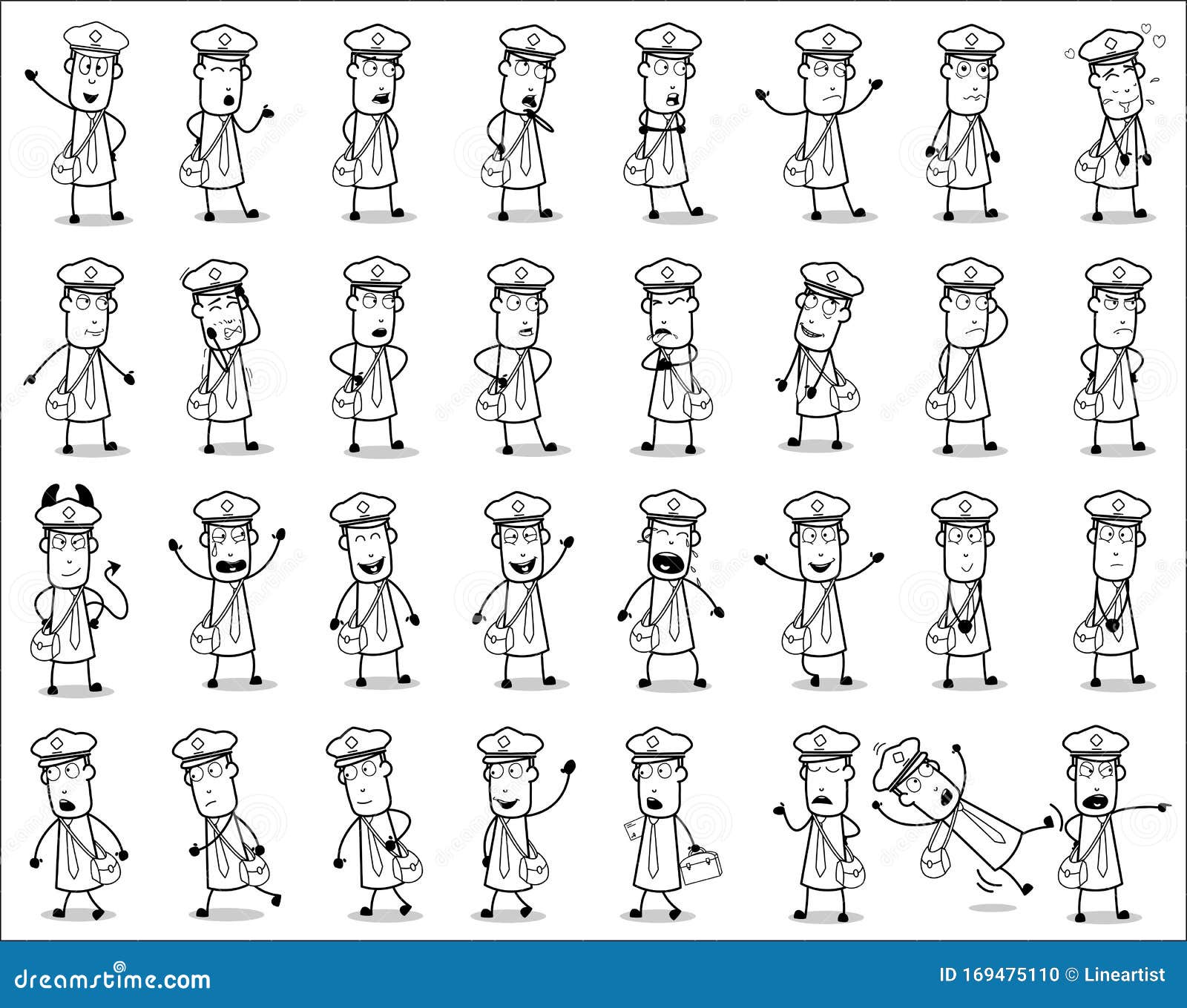How to draw postman - loparecruitment