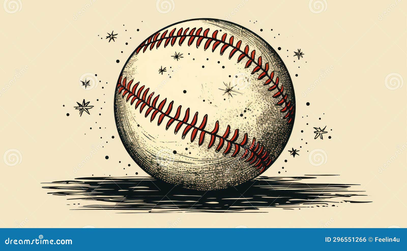 Baseball Drawing Cartoon Vector | CartoonDealer.com #39001679