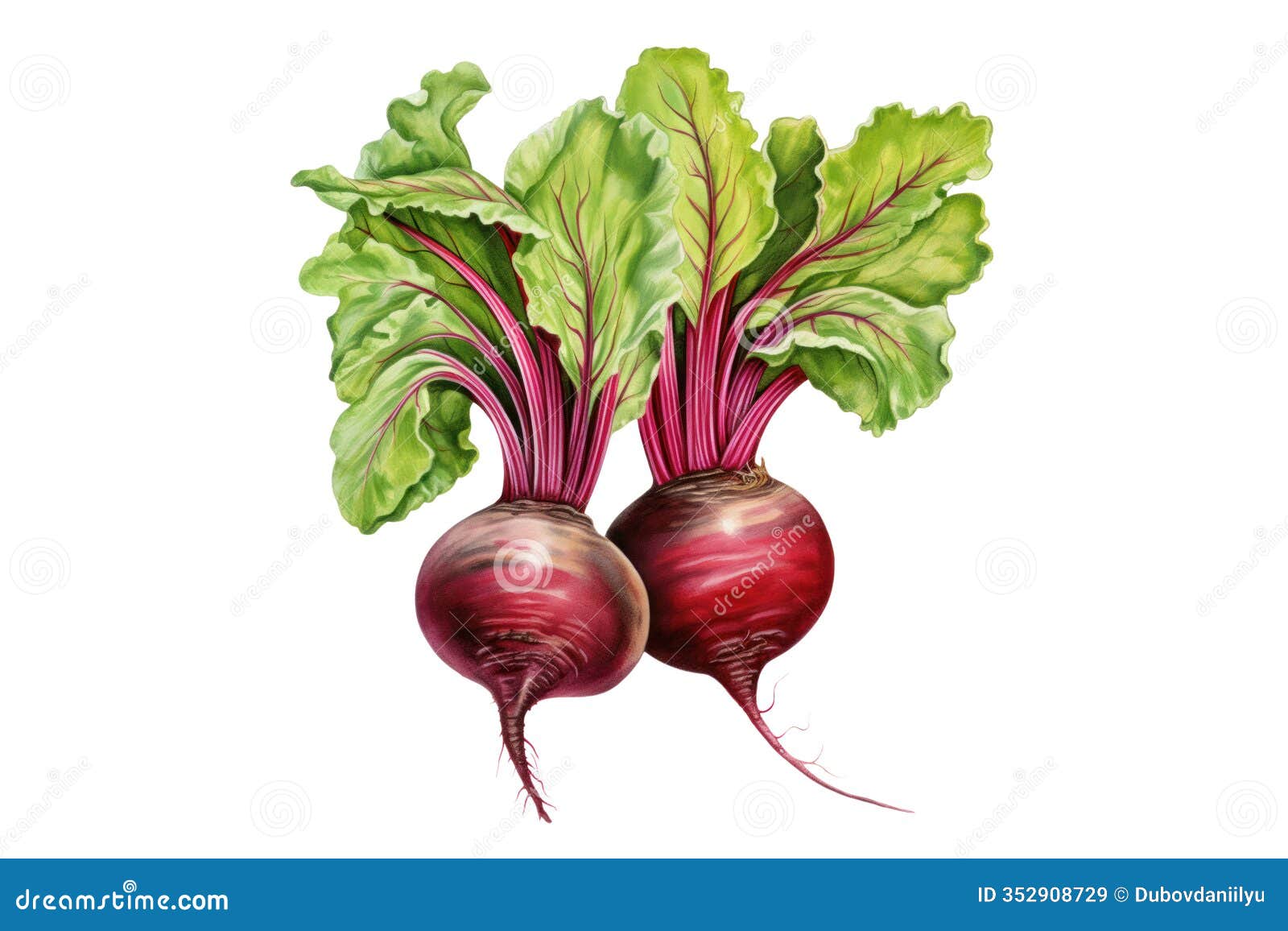 Drawing of a Beet is a Bright Illustration Isolated on a White ...