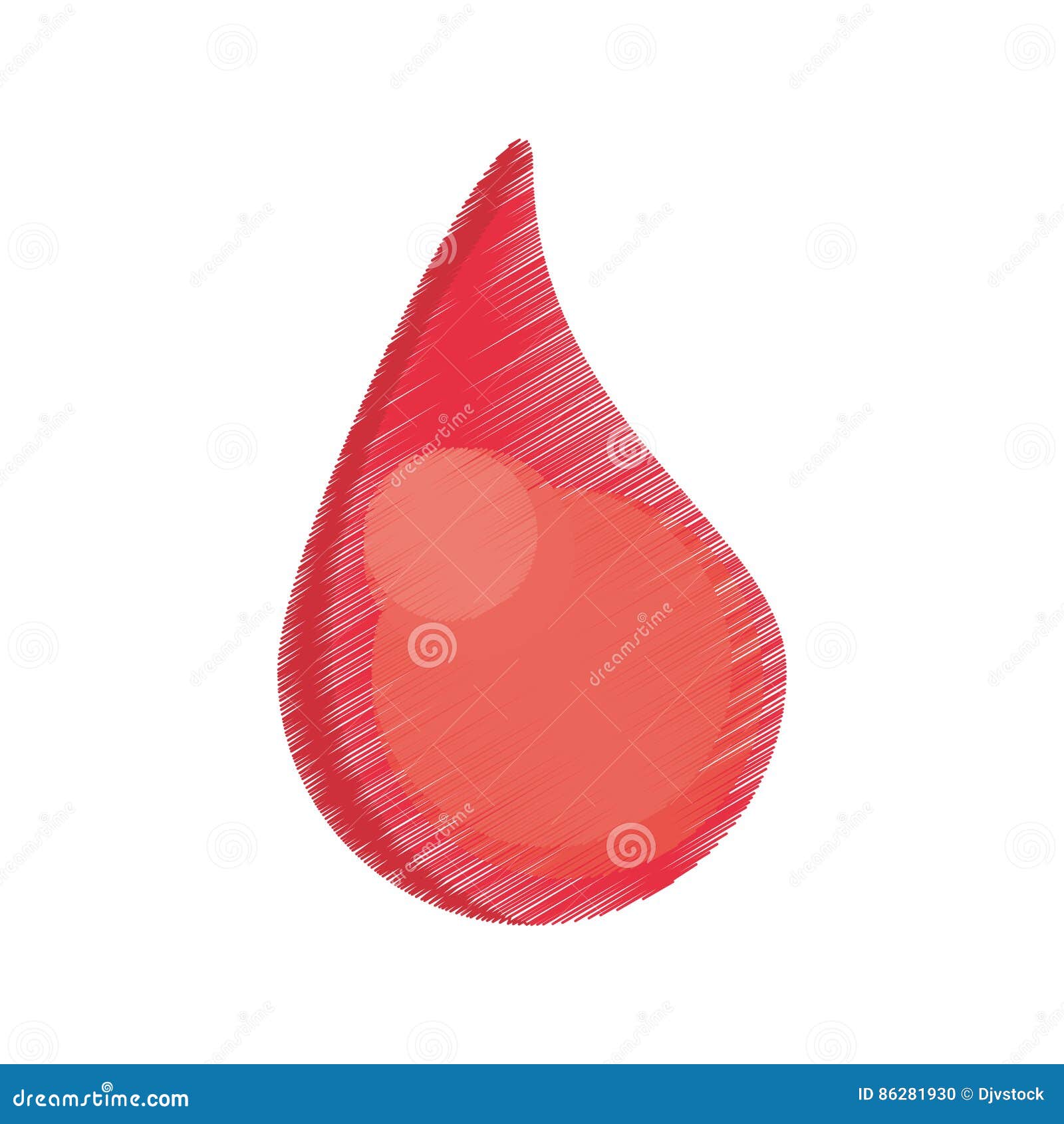 Drawing Blood Drop Donation Stock Illustration - Illustration of ...