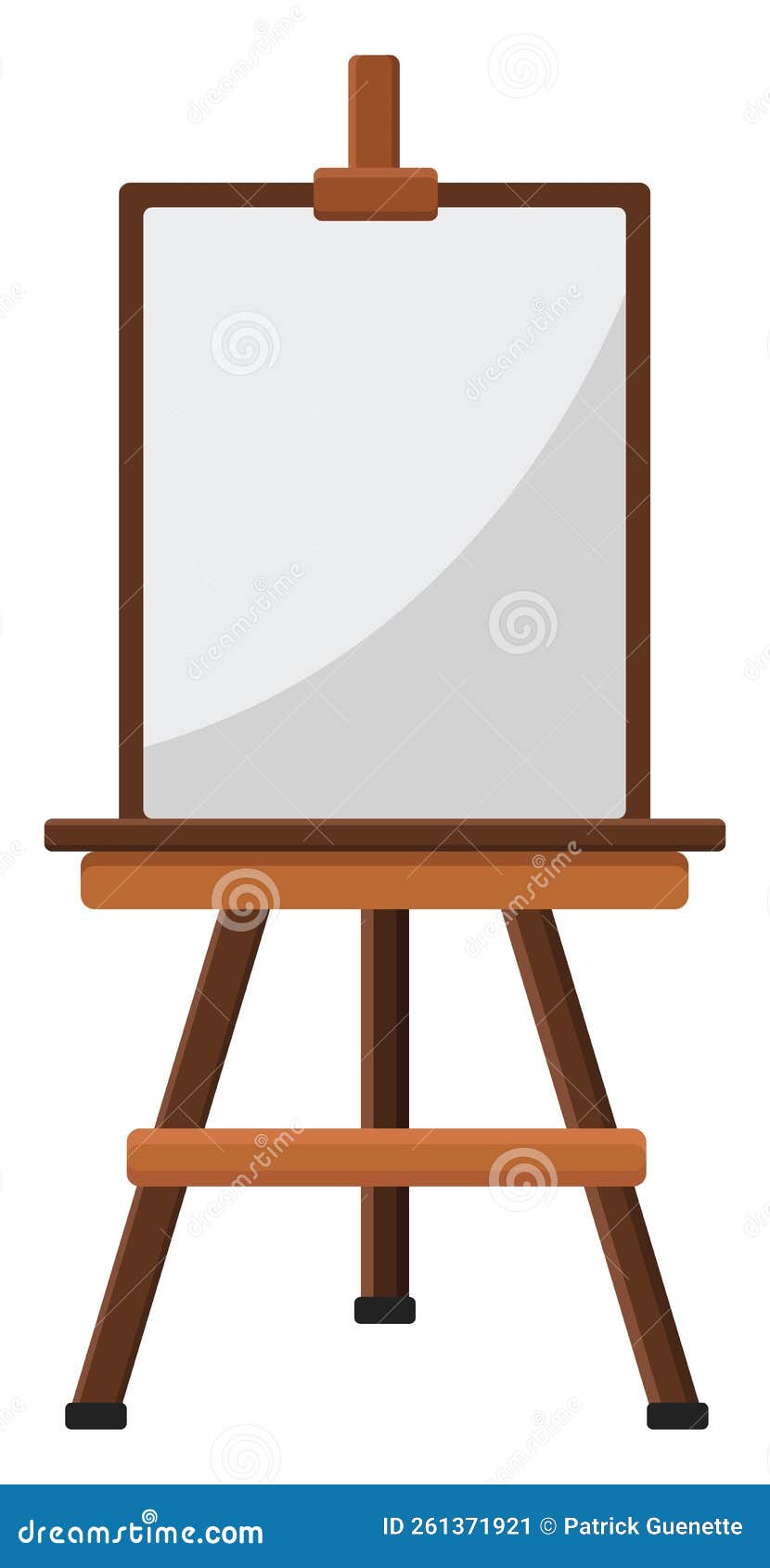 Drawing board, icon stock vector. Illustration of business - 261371921