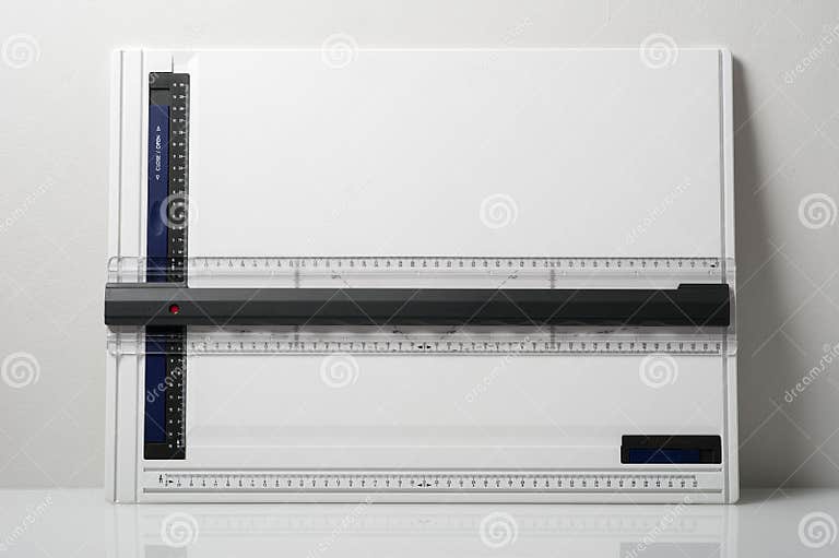 Drawing Board, Tool for Industrial Drawing Stock Image - Image of ...