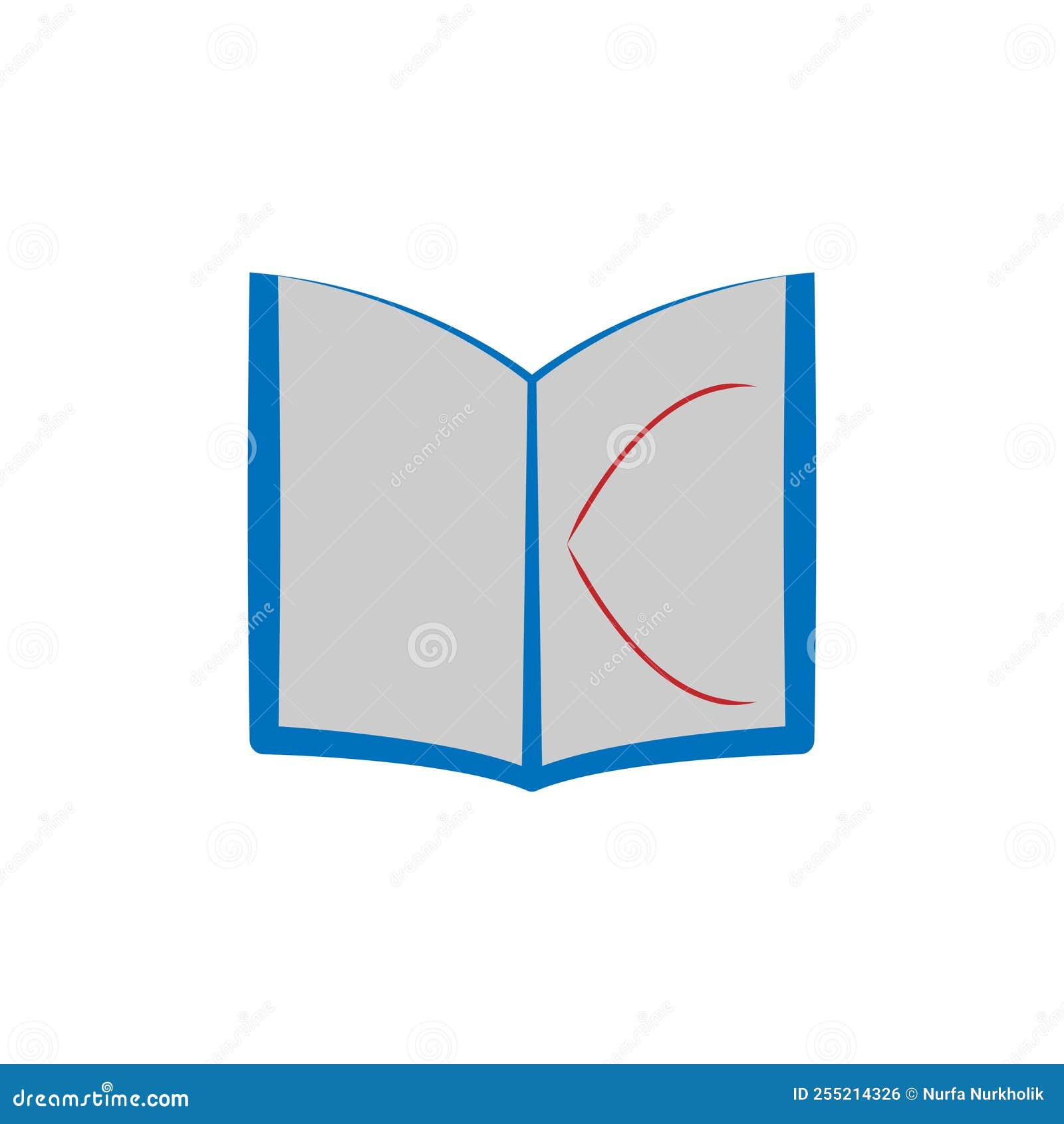 Drawing of Book Icon Colorful Design Vector Illustration Stock Vector ...