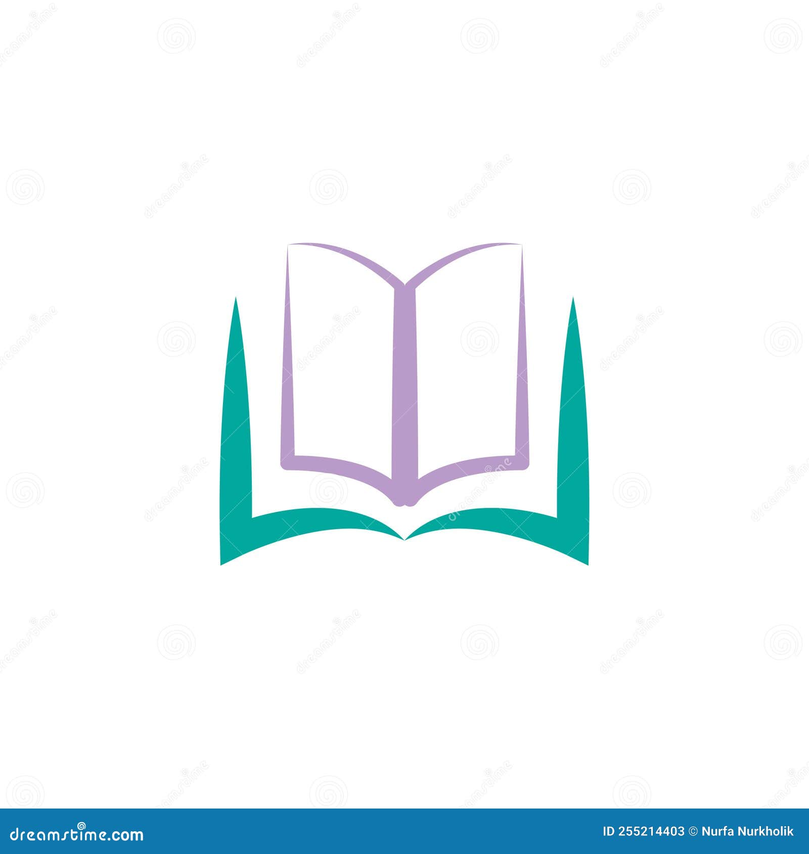 Drawing of Book Icon Colorful Design Vector Illustration Stock Vector ...