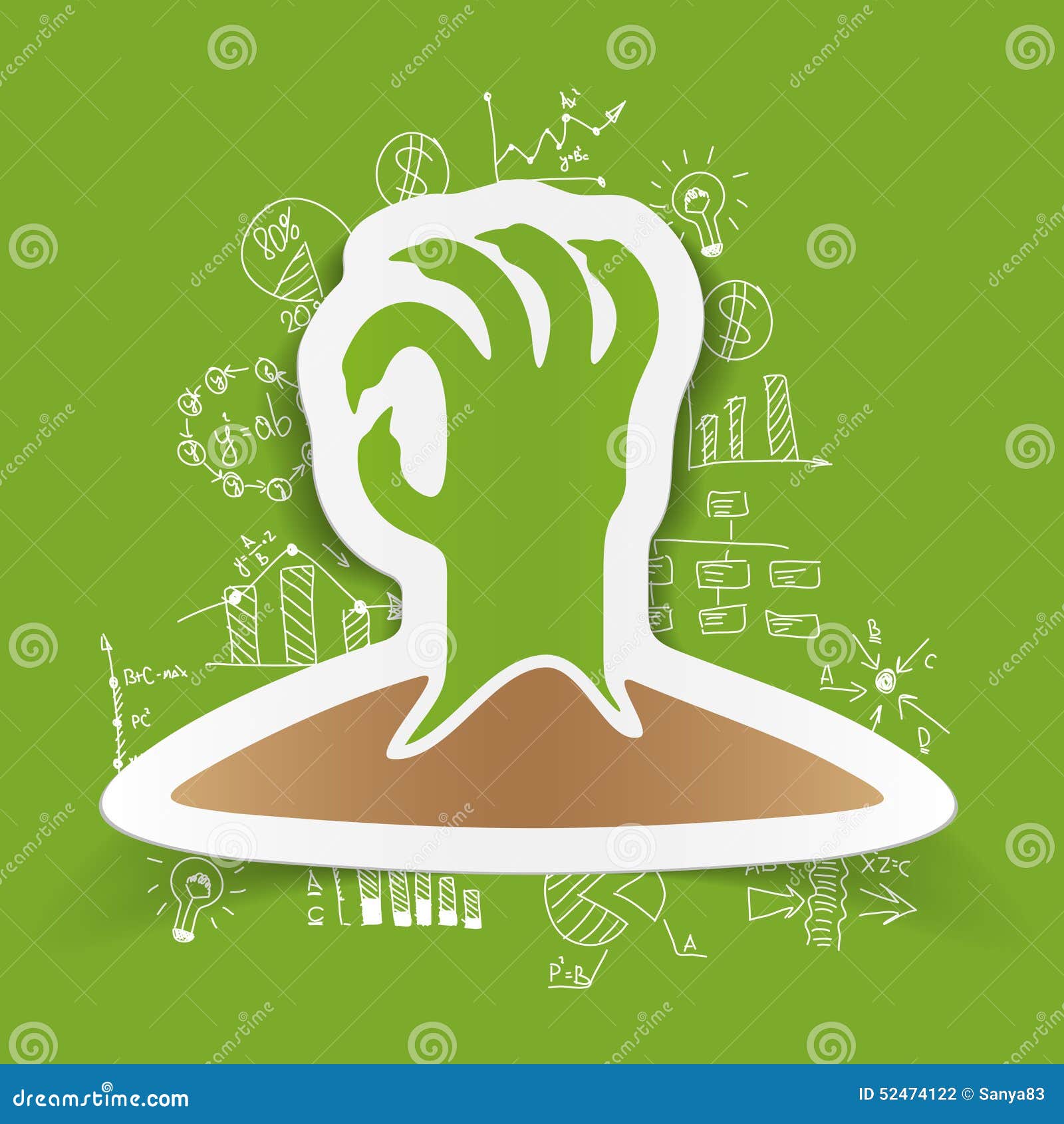 Thinking About Flesh Eating Bacteria Cartoon Vector | CartoonDealer.com ...