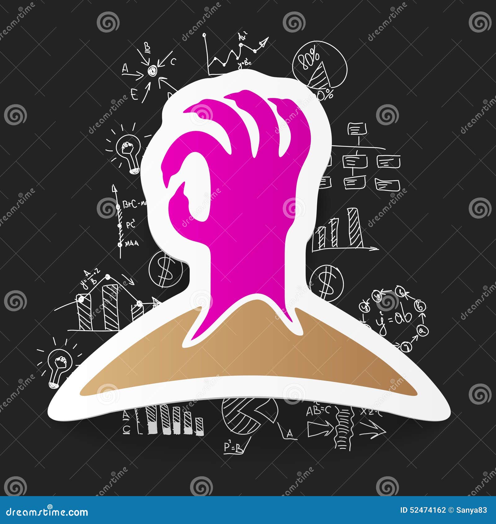 Thinking About Flesh Eating Bacteria Cartoon Vector | CartoonDealer.com ...