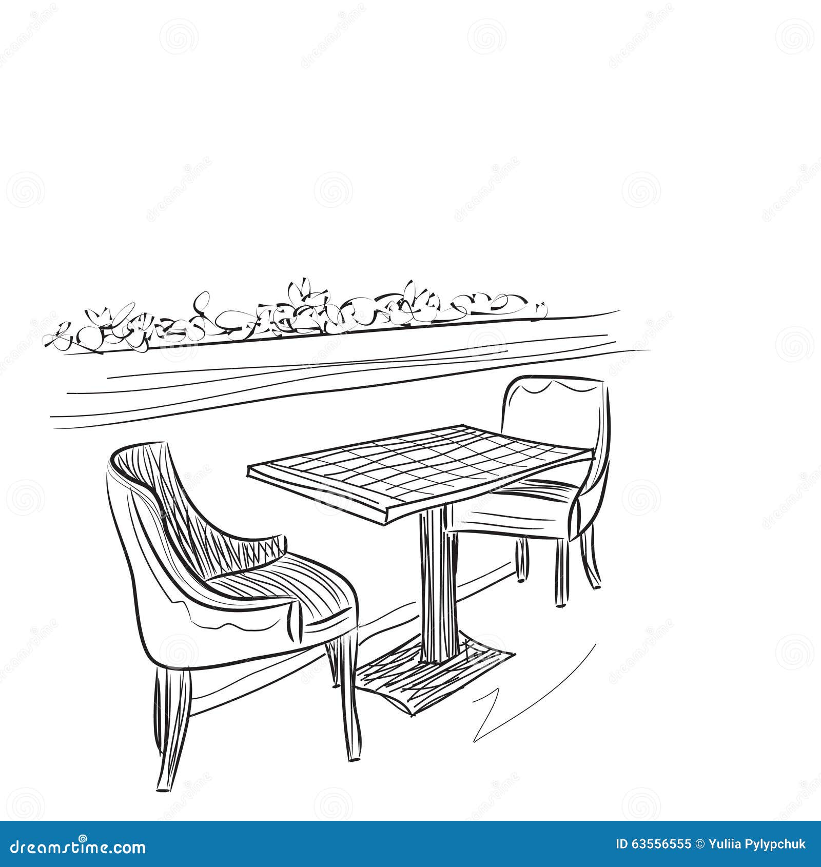 Drawing Cafeteria Tables
