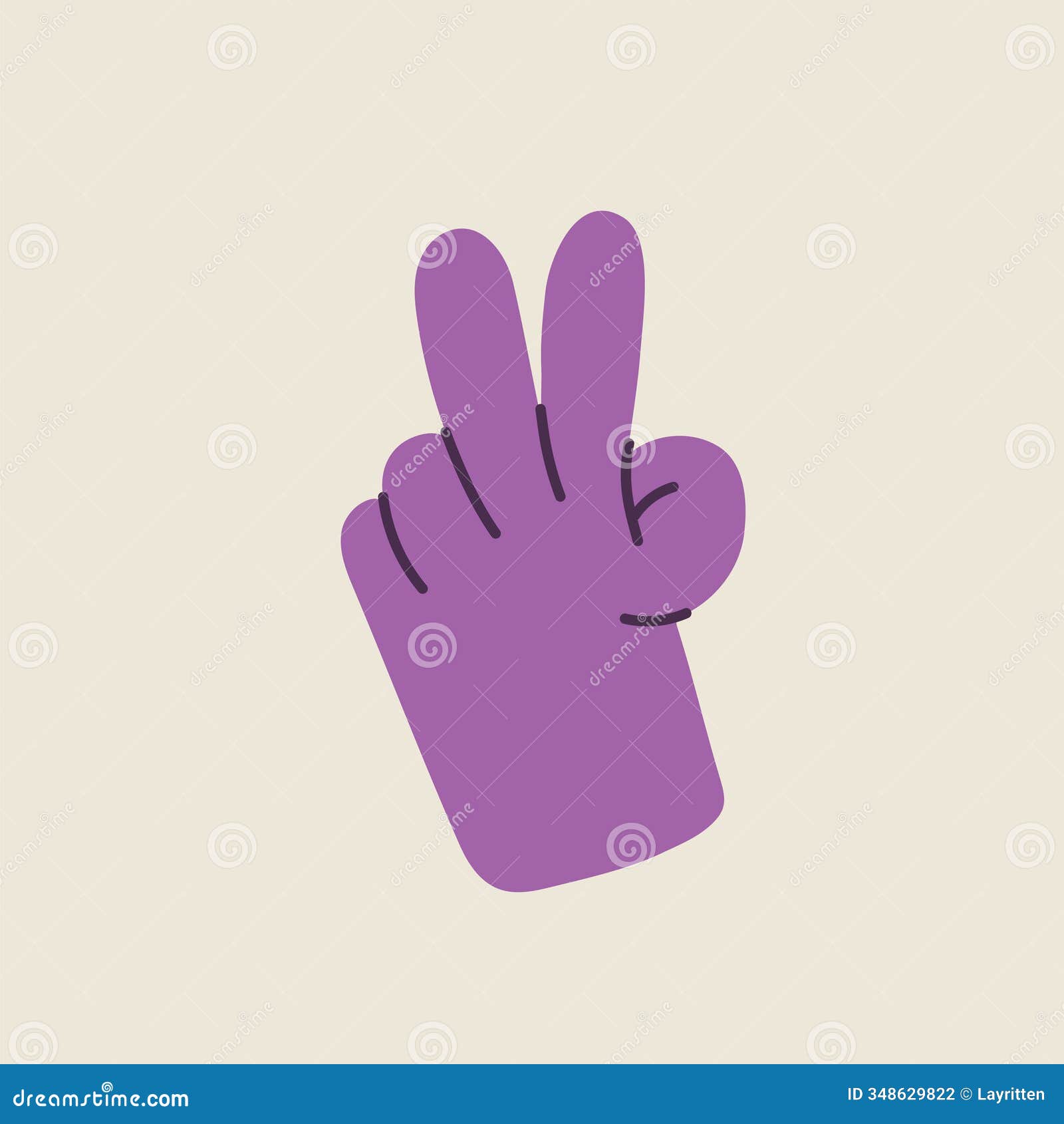 Drawing Cartoon Hands Abstract Drawn Comic. Vector Illustration Stock ...