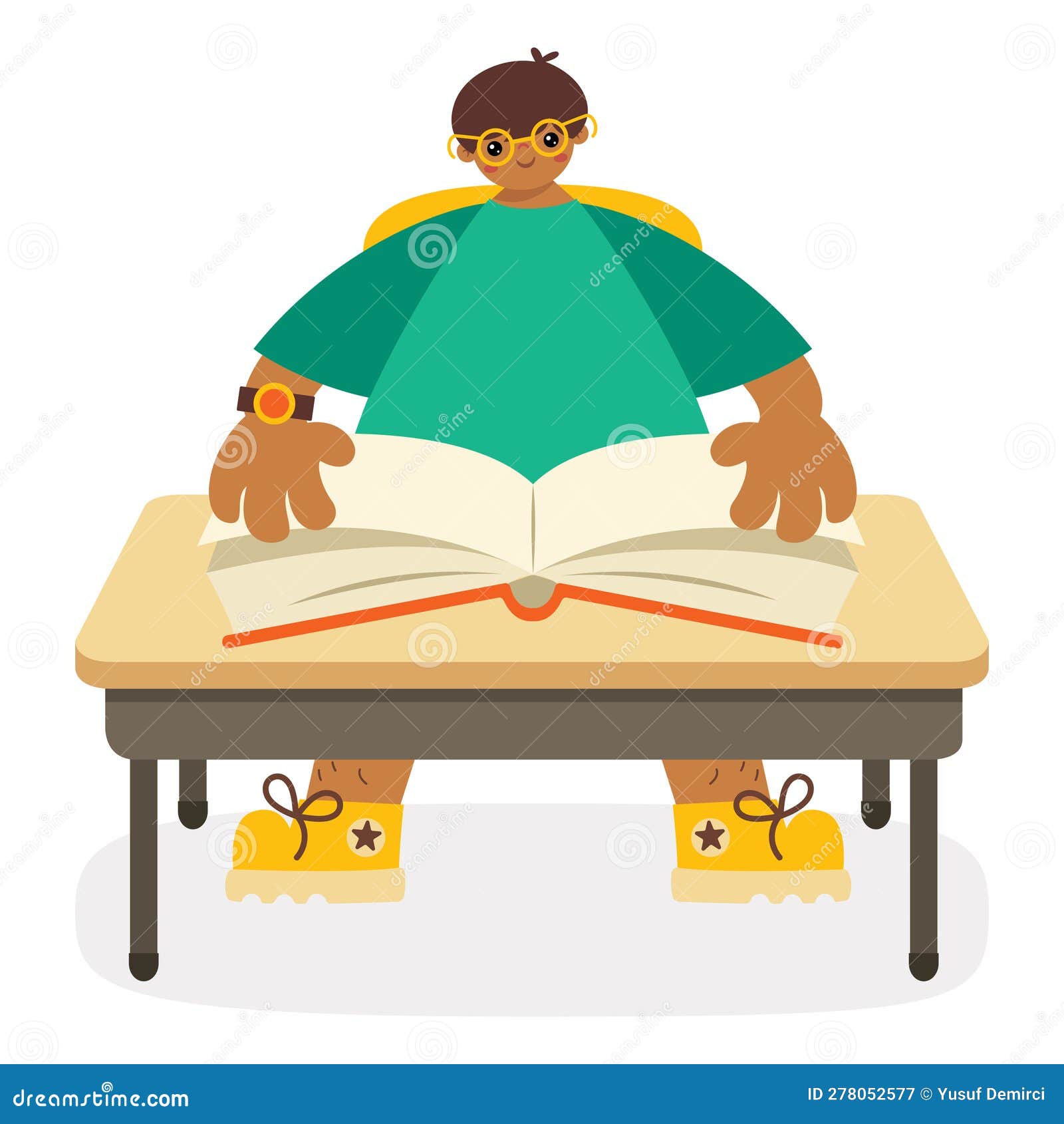 Drawing of a College or University Student Stock Illustration ...
