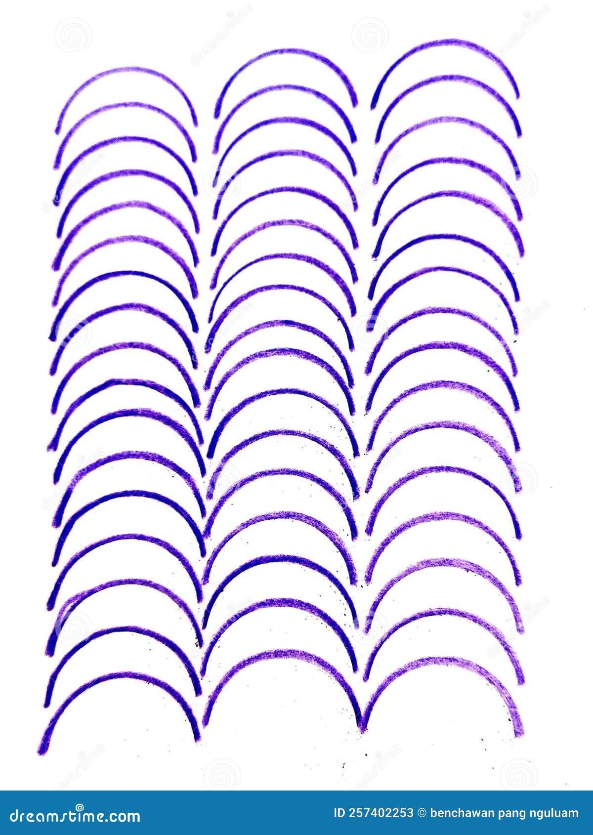 Drawing color line stock image. Image of pattern, purple - 257402253