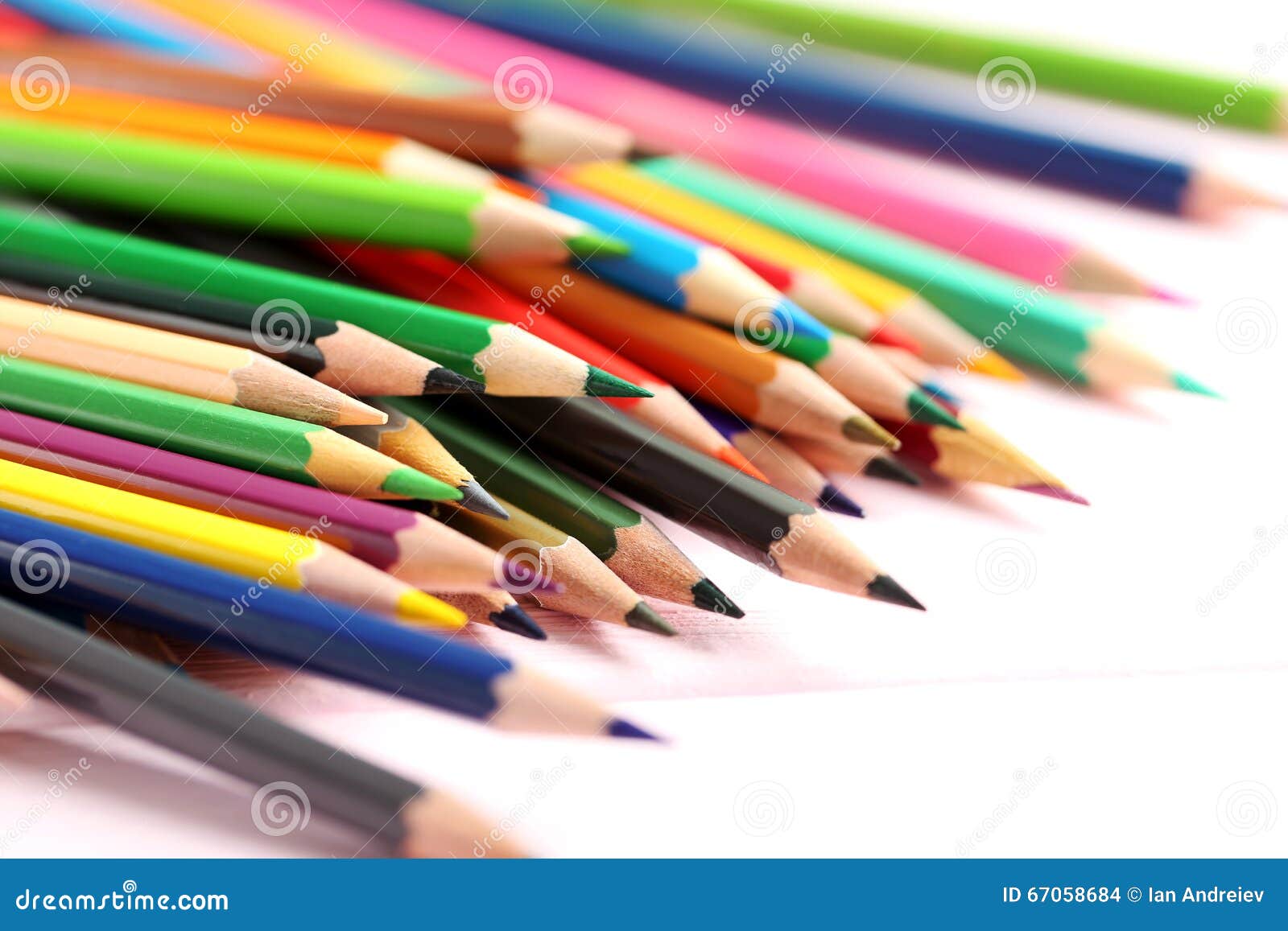 Drawing Colourful Pencils Stock Photo | CartoonDealer.com #100073916