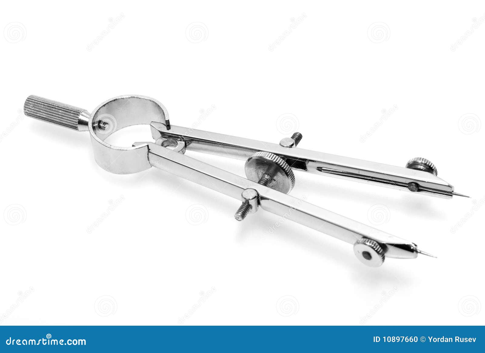 Drawing Compass On A Floor Plan Royalty-Free Stock Photography ...