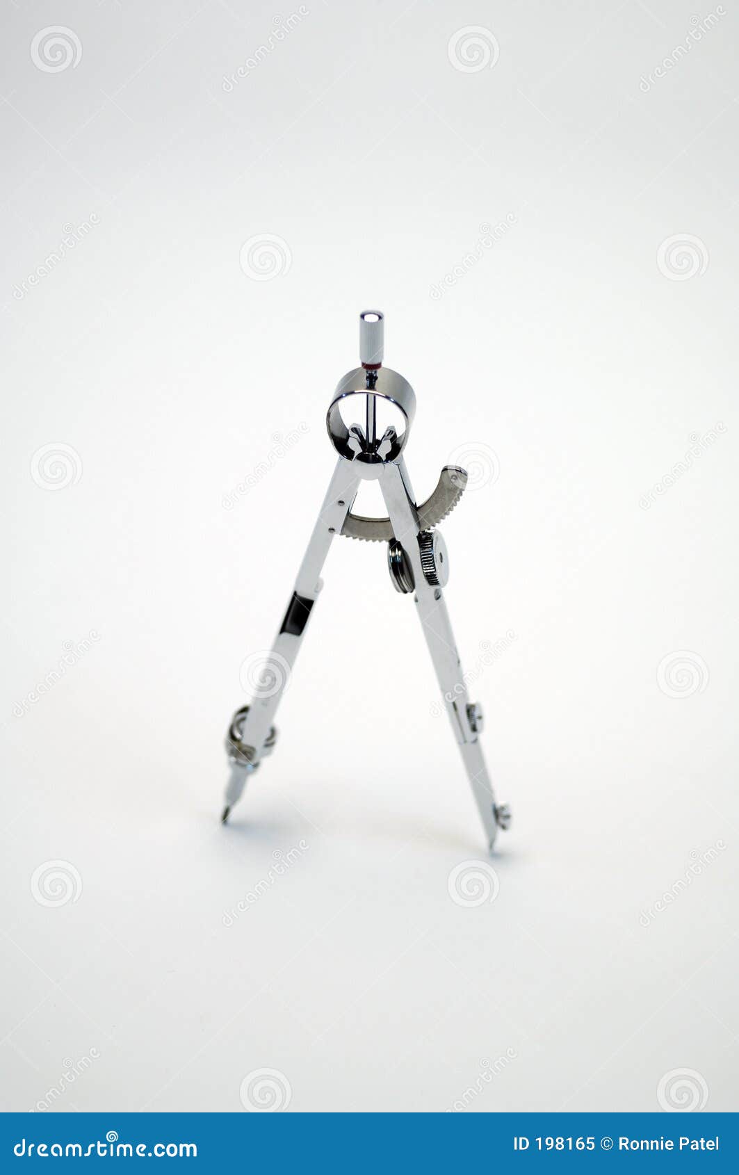 Drawing Compass stock image. Image of indoors, tool, single - 198165