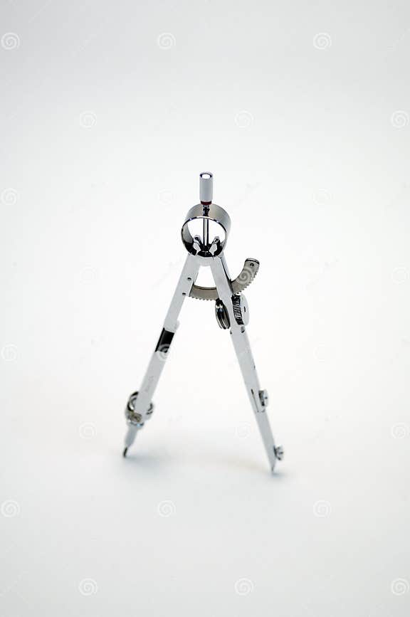 Drawing Compass stock image. Image of indoors, tool, single - 198165