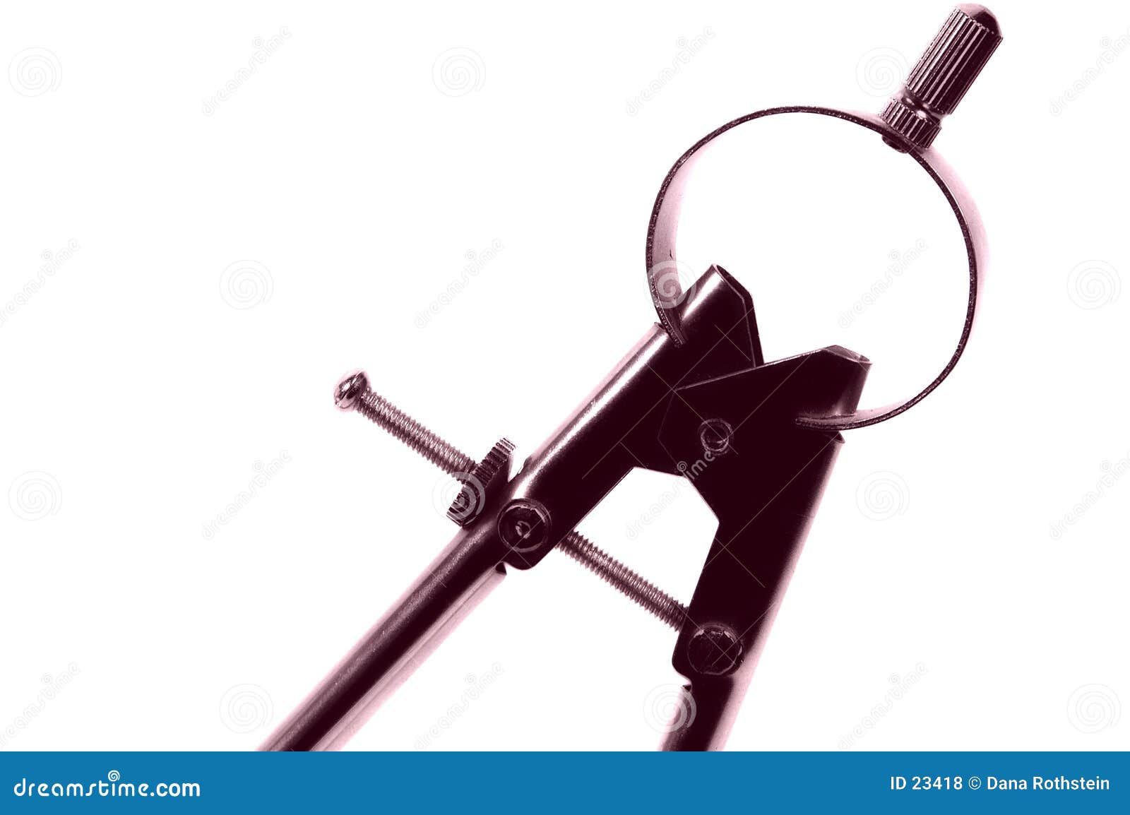 Drawing Compass On A Floor Plan Royalty-Free Stock Photography ...