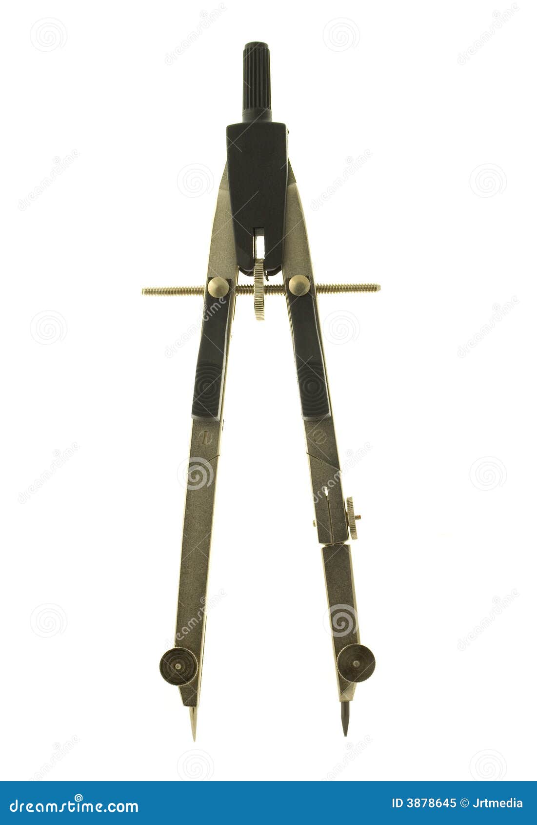 Drawing Compass On A Floor Plan Royalty-Free Stock Photography ...