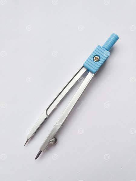 Drawing Compass Circle Maker Math Tools Stock Image - Image of math ...