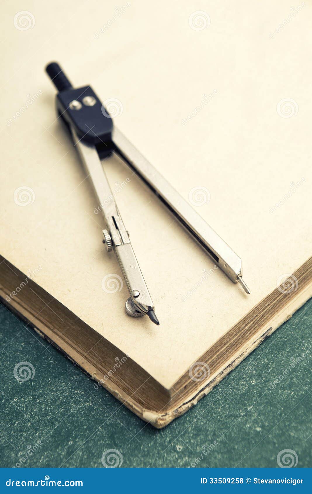 Drawing compass stock photo. Image of equipment, instruments - 33509258