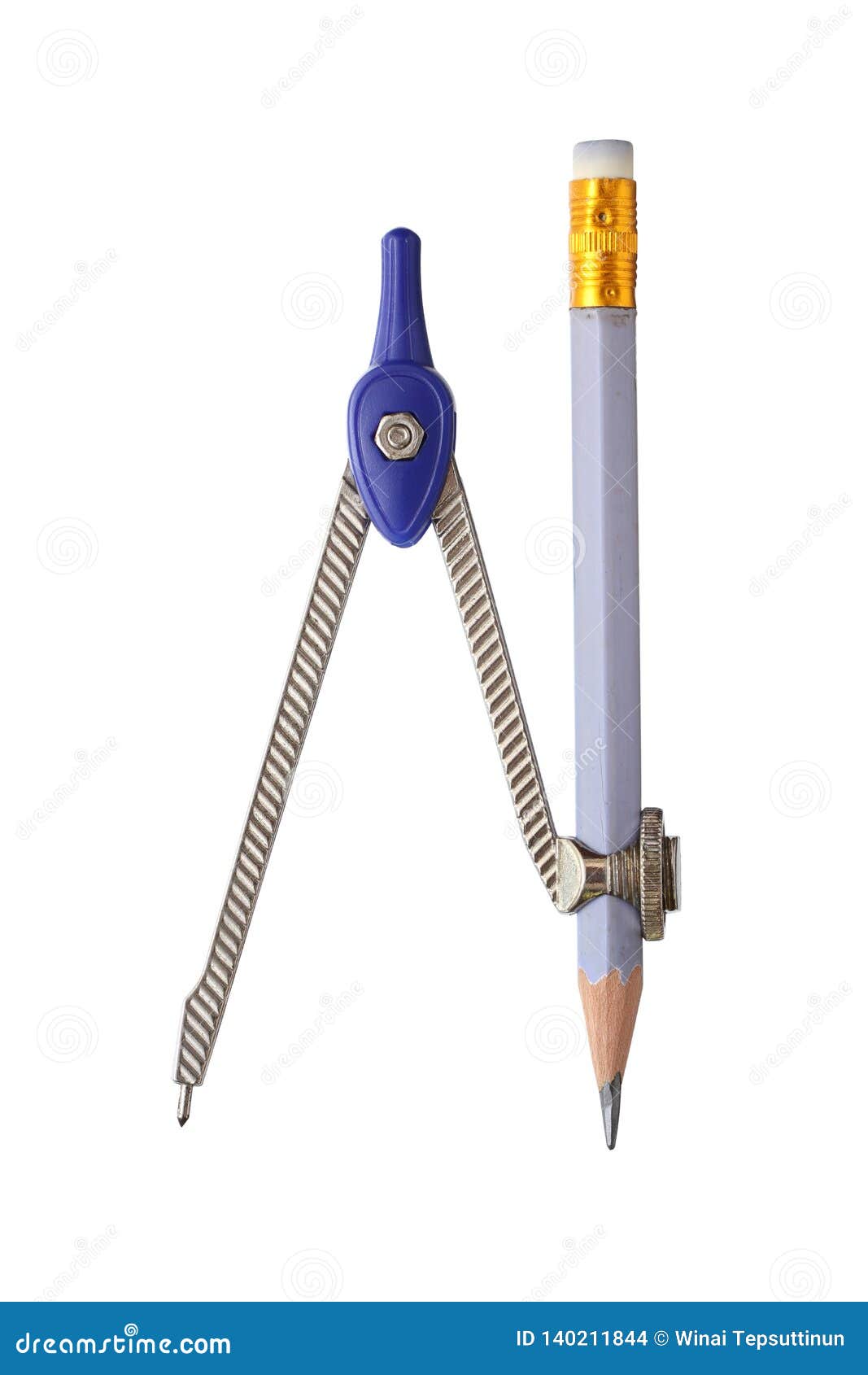 Drawing compasses stock photo. Image of tool, shiny - 140211844