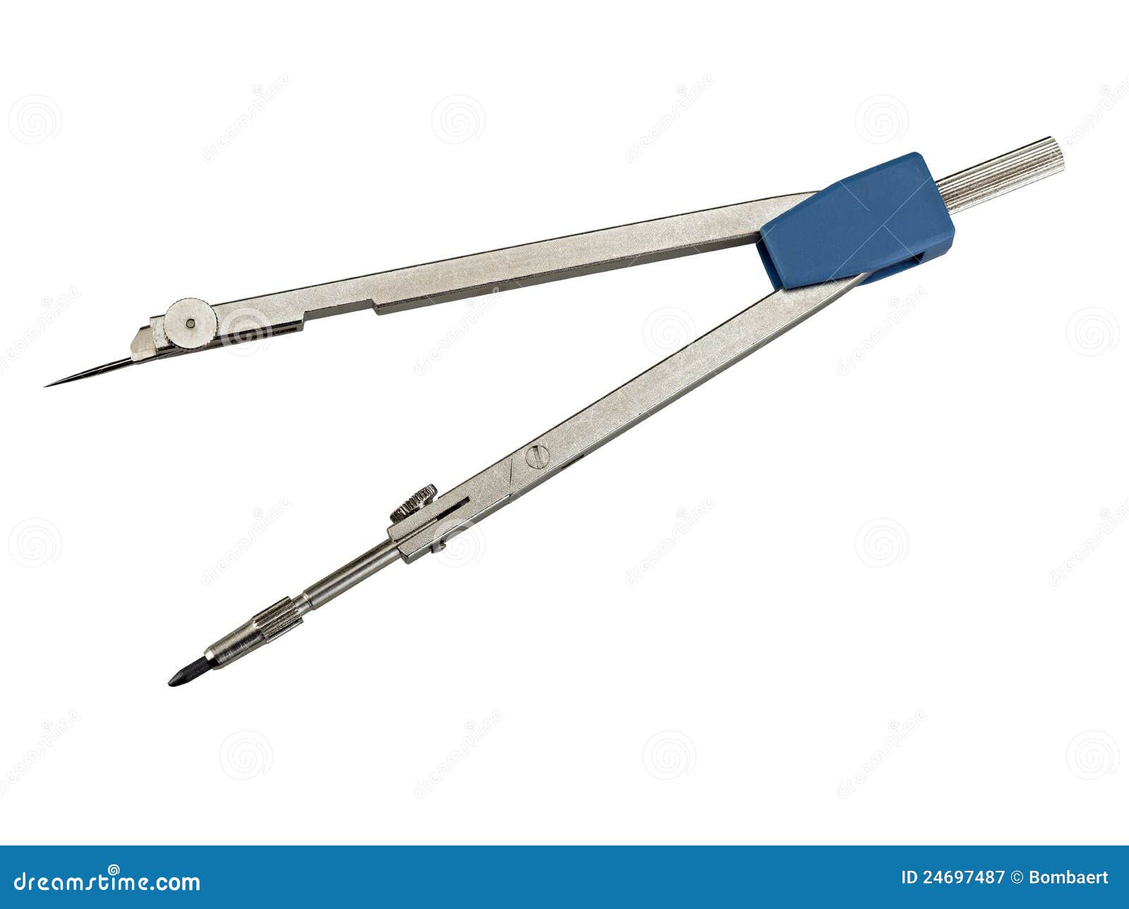 Drawing Compasses for Graphic Design Stock Image - Image of hand ...