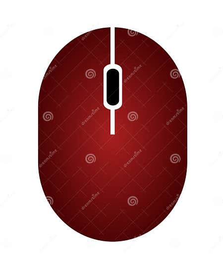 The Drawing of a Computer Mouse, a Handheld Hardware Input Device that ...