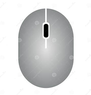 The Drawing of a Computer Mouse, a Handheld Hardware Input Device that ...