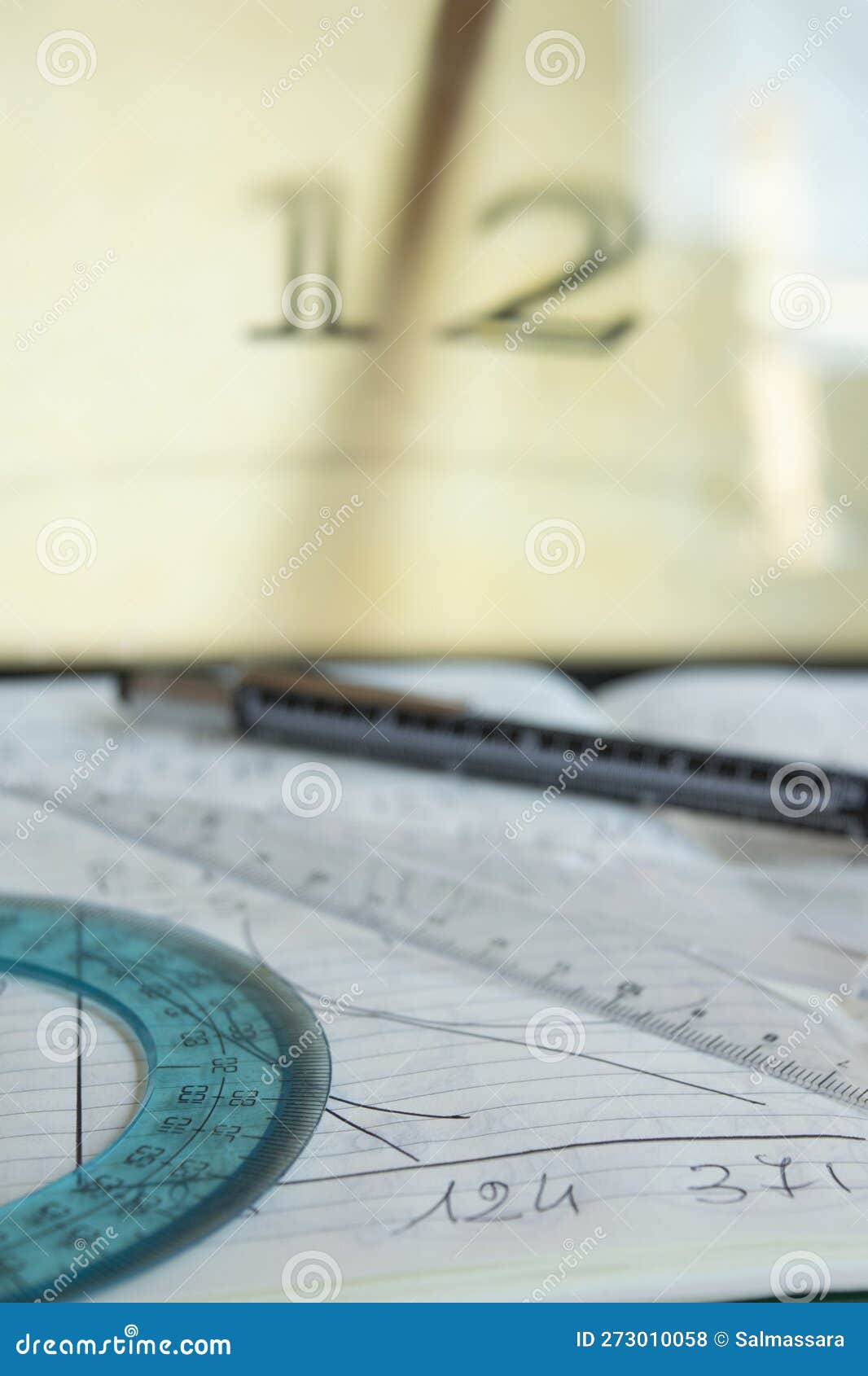 Handmade Drawing and Mathematical Calculations Stock Photo - Image of ...