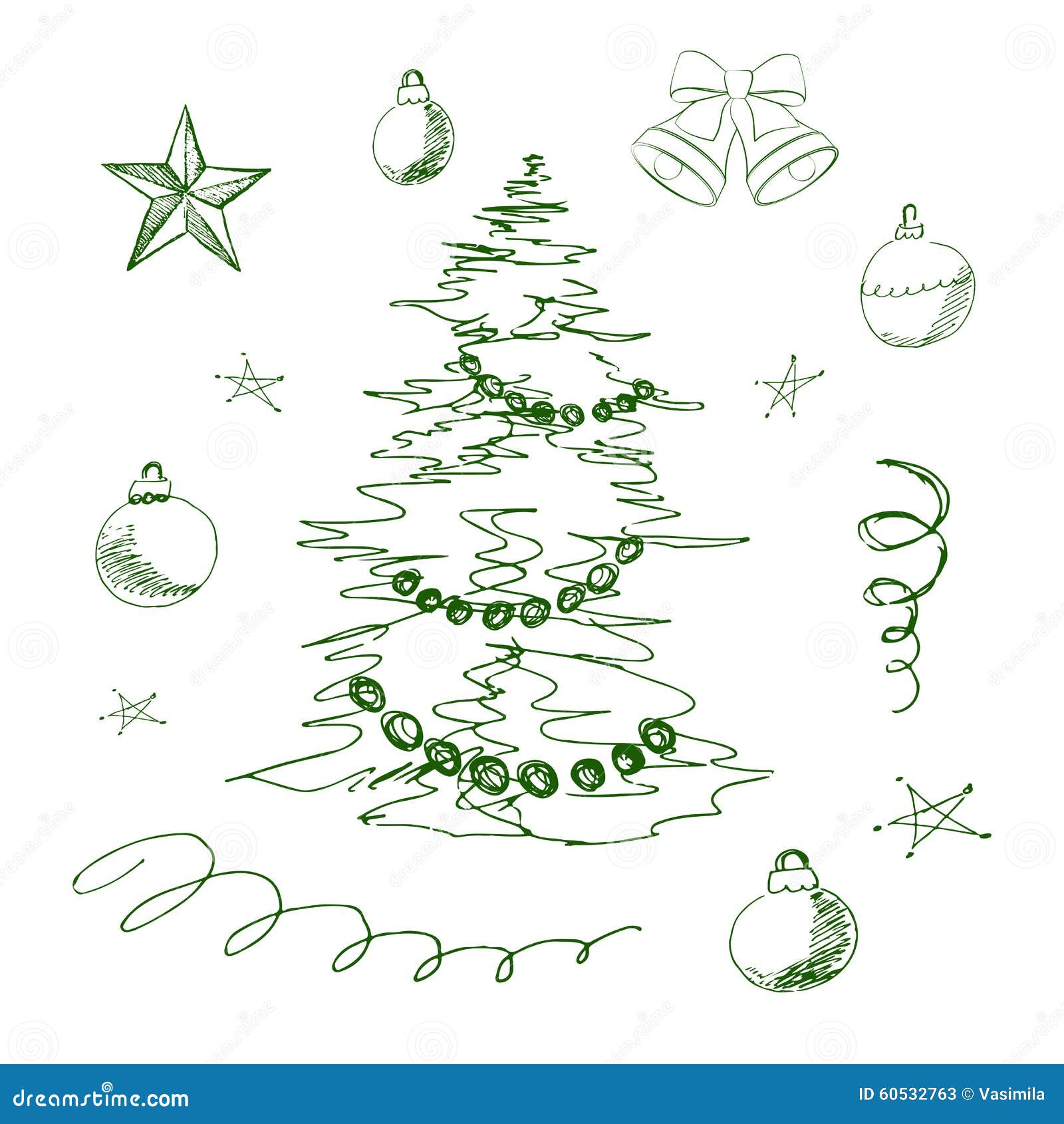 Drawing decoration stock vector. Illustration of ornaments - 60532763