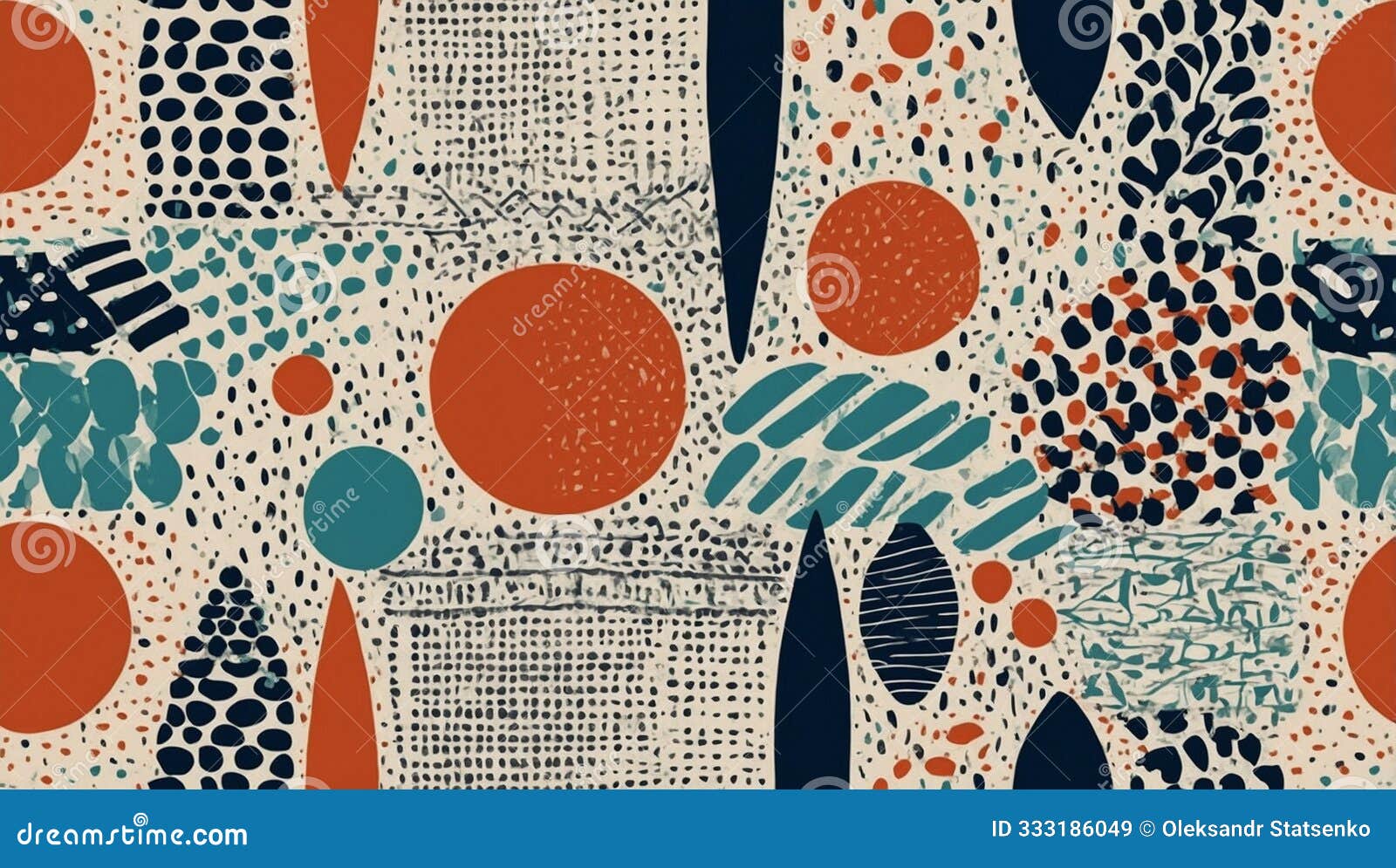 Drawing Doodle Patterns and Shapes. Stock Illustration - Illustration ...