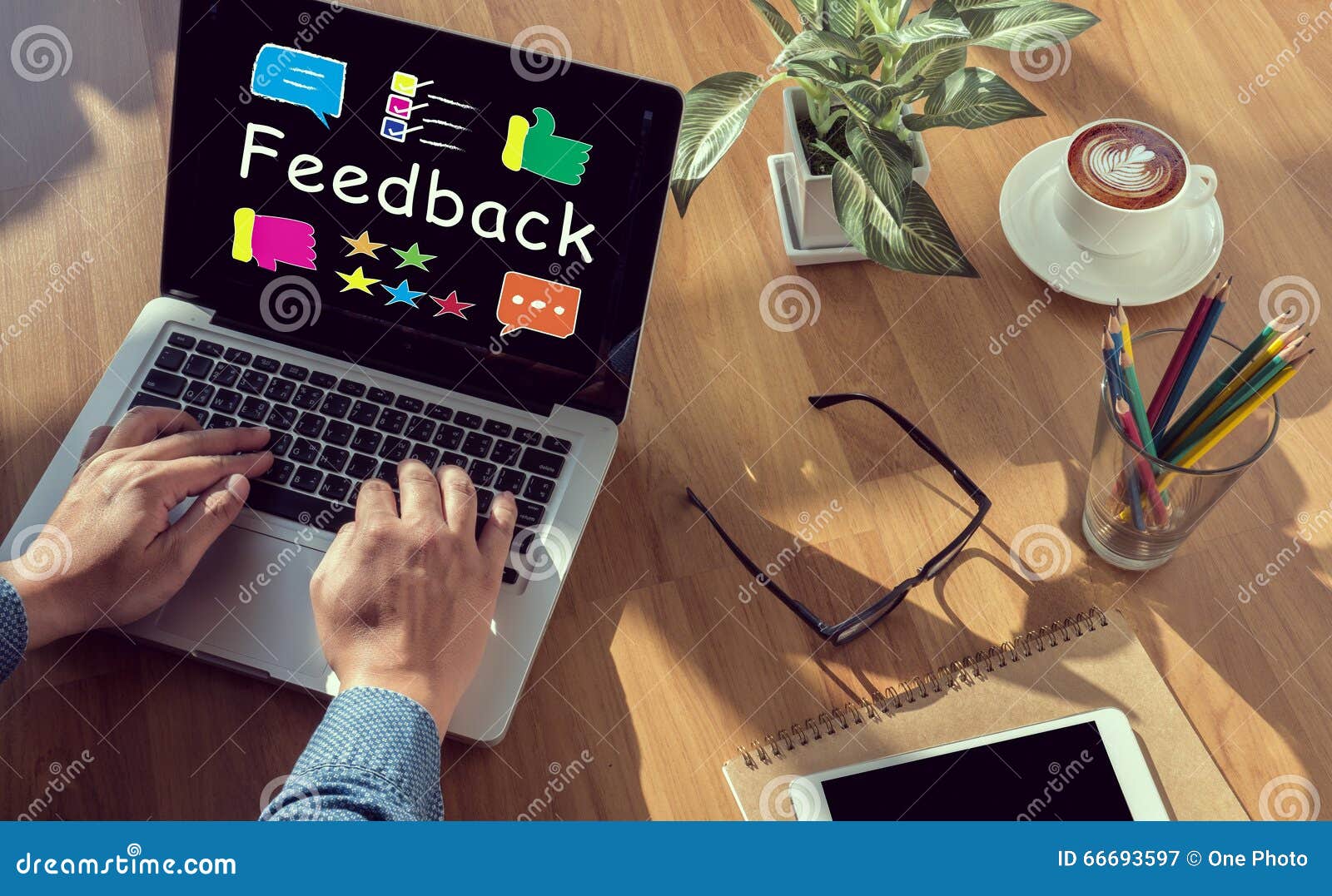 Drawing Feedback concept stock image. Image of opinion - 66693597