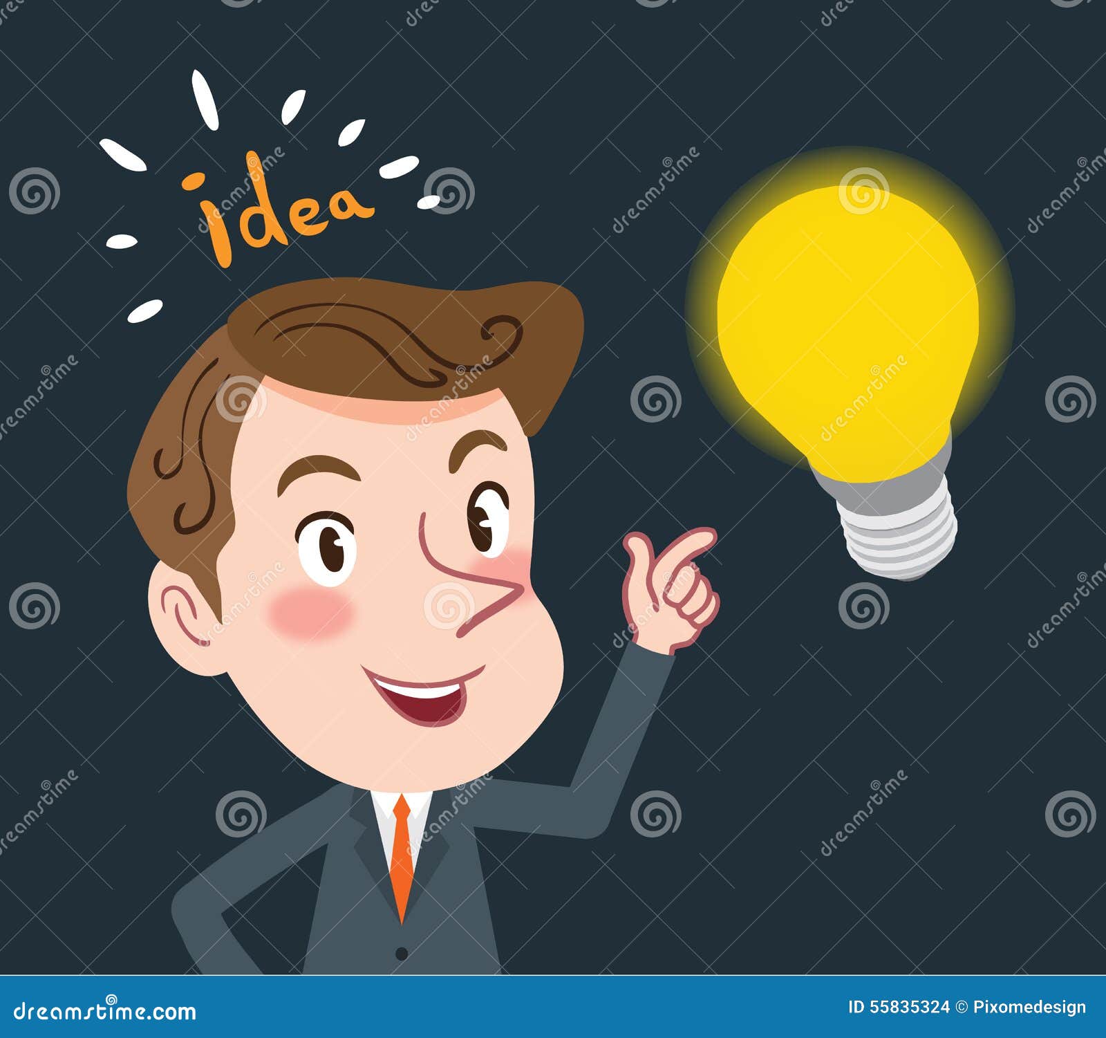 Drawing Flat Character Design Business Idea Concept Stock Illustration ... Drawing Flat Character Design Business Idea Concept Stock Illustration ...