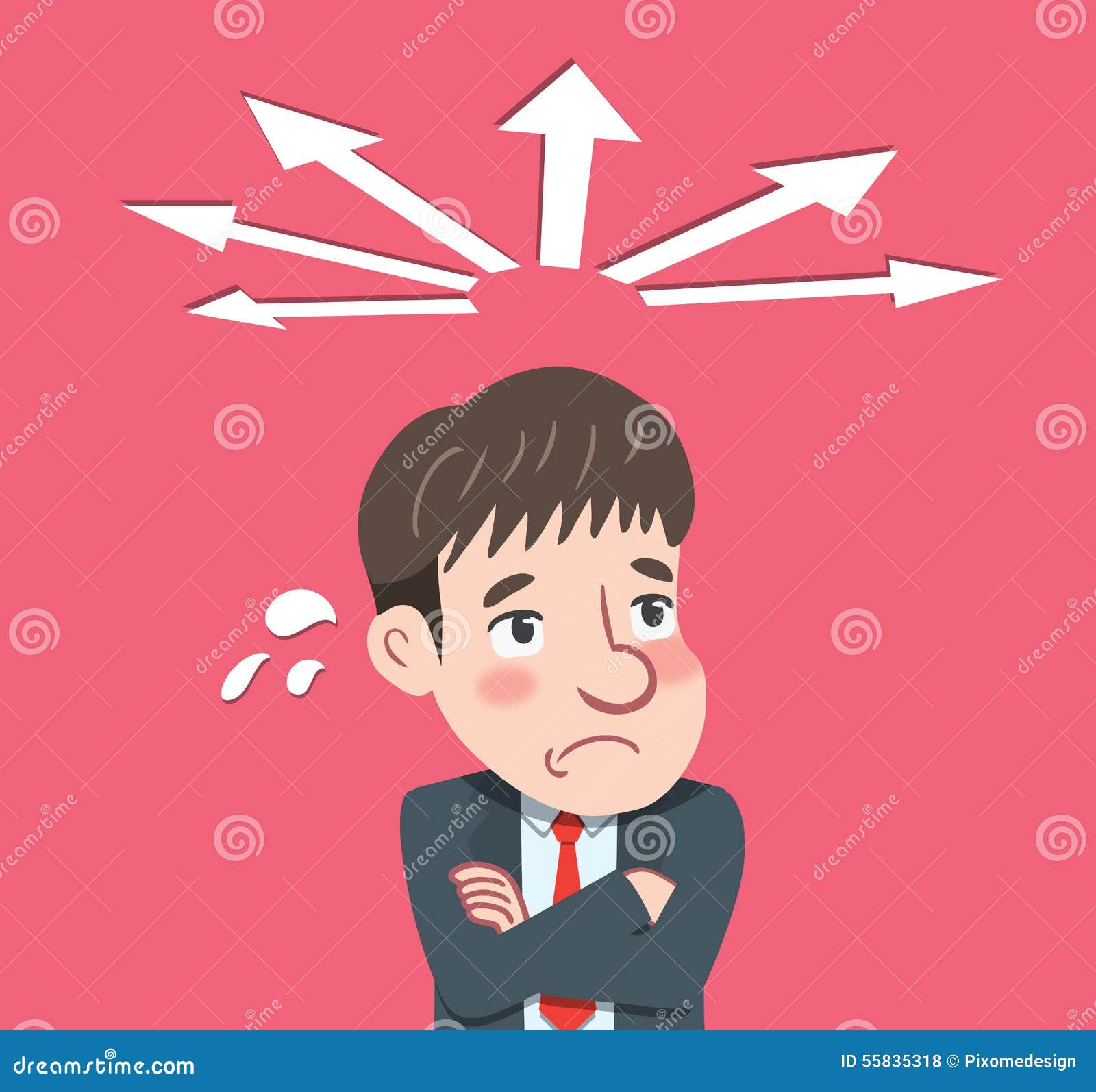 Set Of Drawing Flat Character Style, Business Concept Handsome Office ...