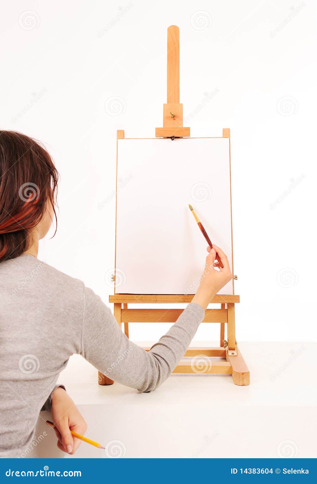Drawing Of Girl, Fragment, Painting Royalty-Free Stock Photo ...